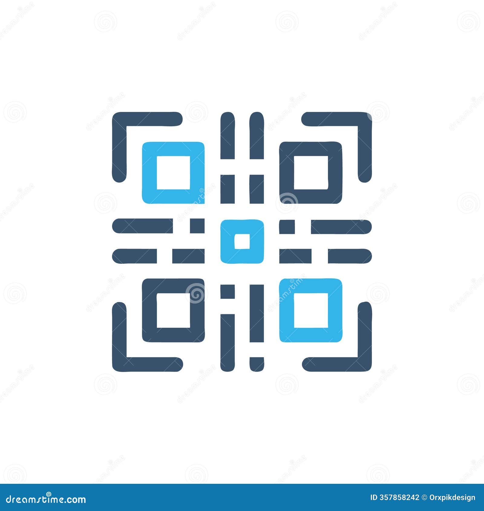 QR Code Scanning With Mobile Phone. Capture QR Code On Mobile Phone ...