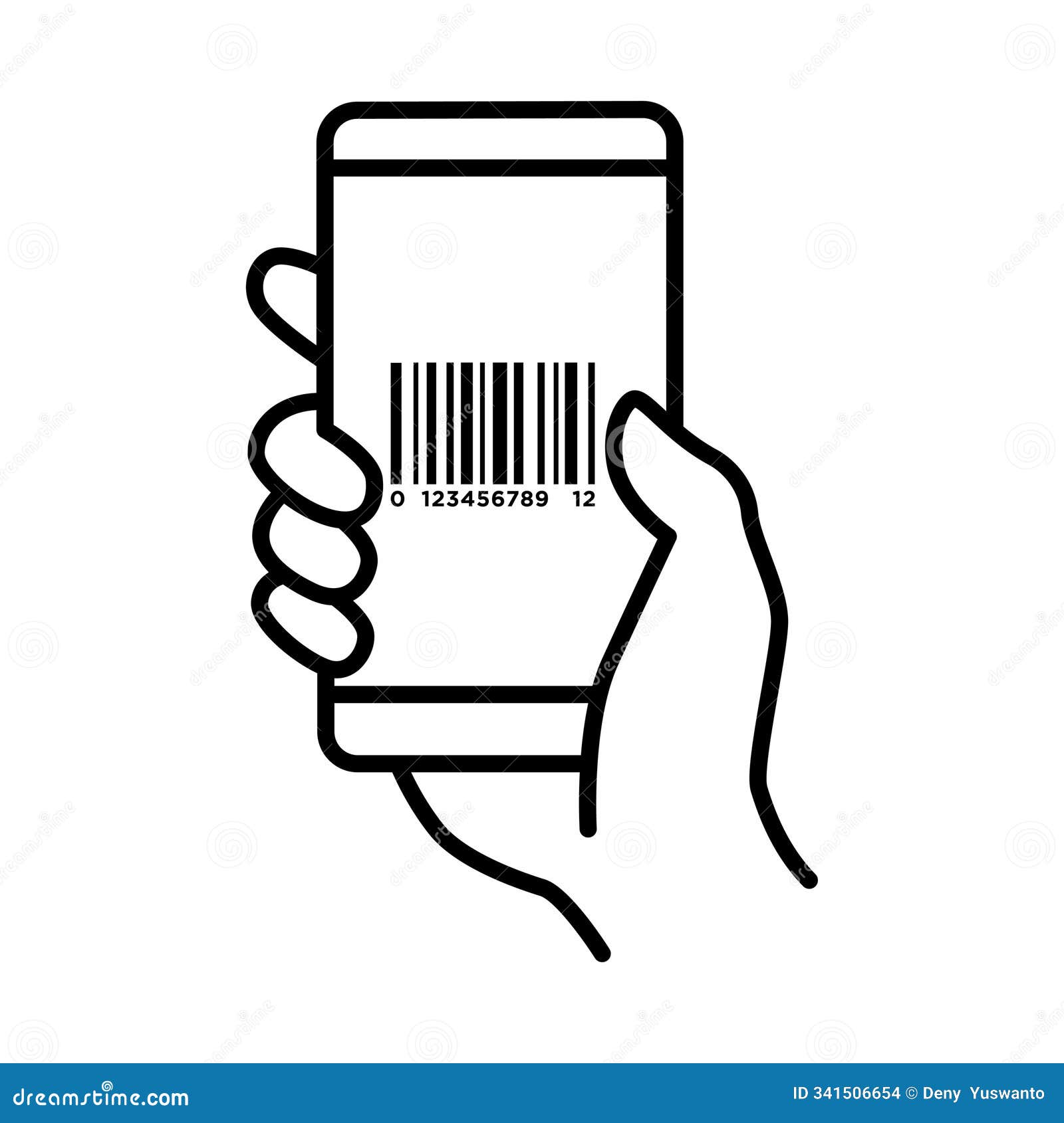 QR Code Scanning Icon Vector Basic RGB Stock Illustration ...