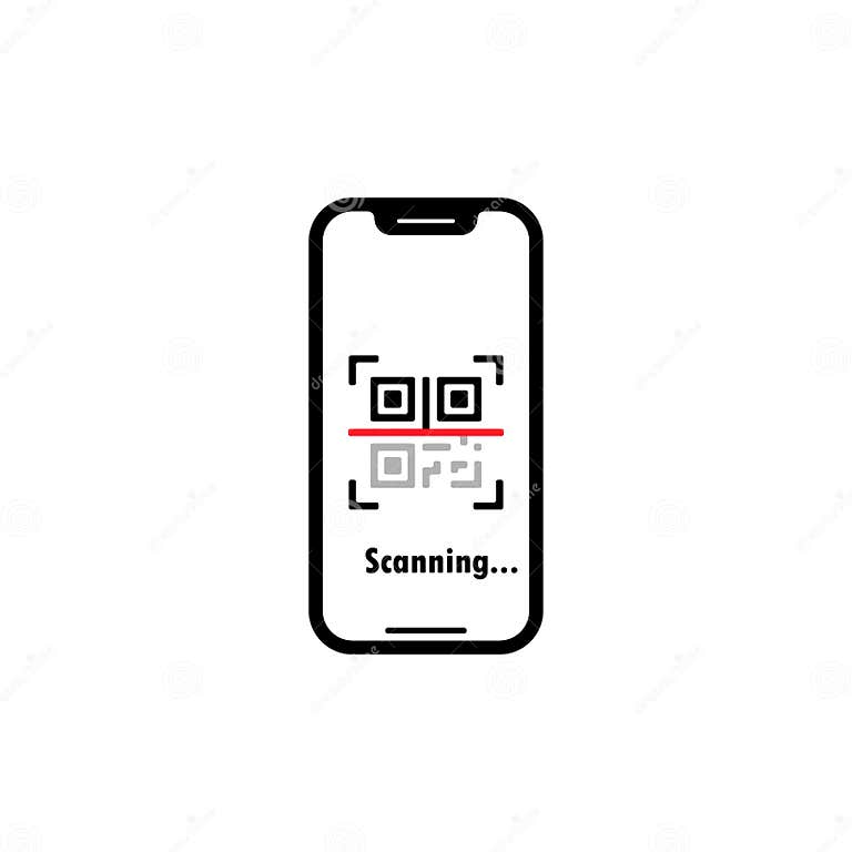 Qr Code Scanning Mobile Scans Qr Code Read Bar Code Mobility Generating App Coding Icon