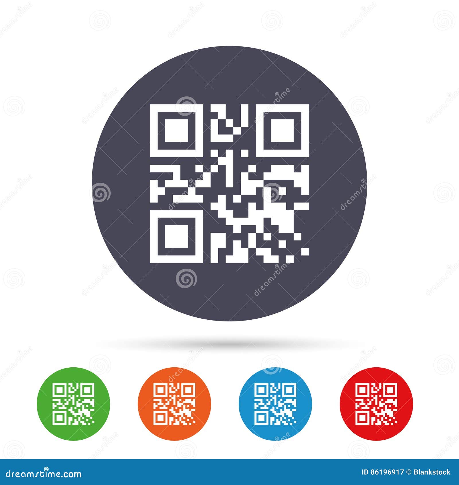 Qr Code Sign Icon. Scan Code Symbol Stock Vector - Illustration of mark ... Qr Code Sign Icon. Scan Code Symbol Stock Vector - Illustration of mark ...