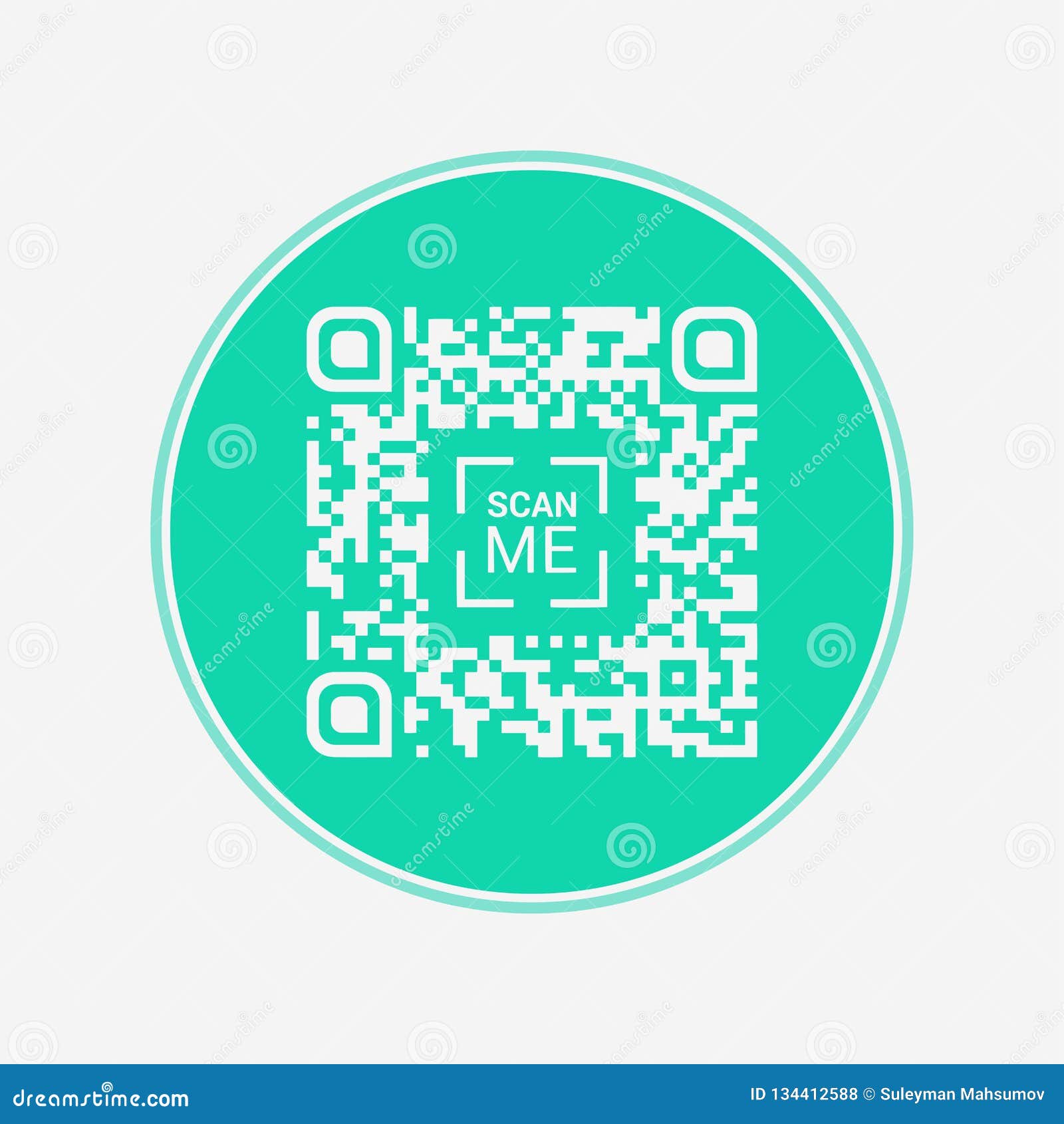 Qr Code for Smart Phone Vector Icon Sign Symbol Stock Vector ...