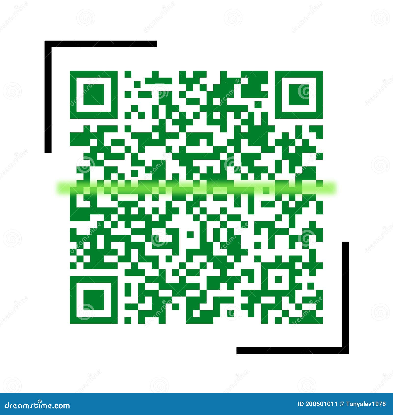 QR Code Tag Digital Technology Scanning Product Background Business ...