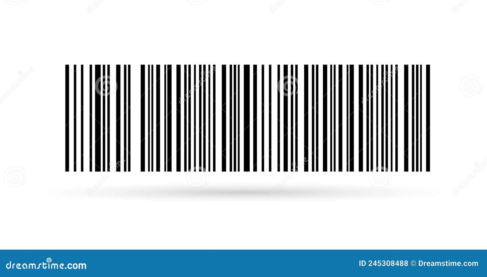QR-Code Und Scan-Strichcode-Kennzeichnung Und Marketing. Stock Abbildung - Illustration von ...