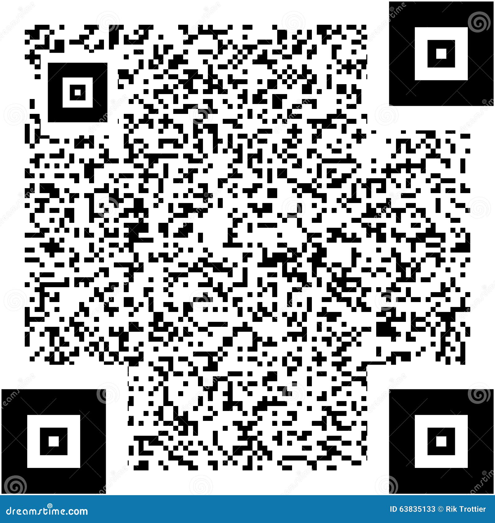 QR-Codeprobe stock abbildung. Illustration von maschine - 63835133