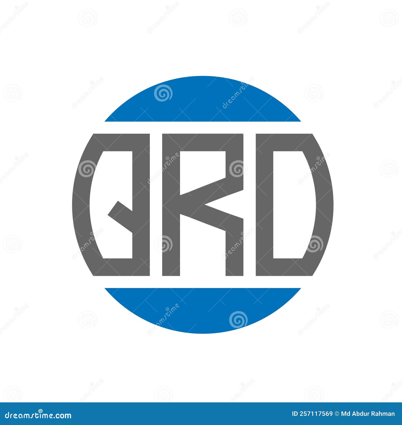 QRO Letter Logo Design on White Background. QRO Creative Initials ...