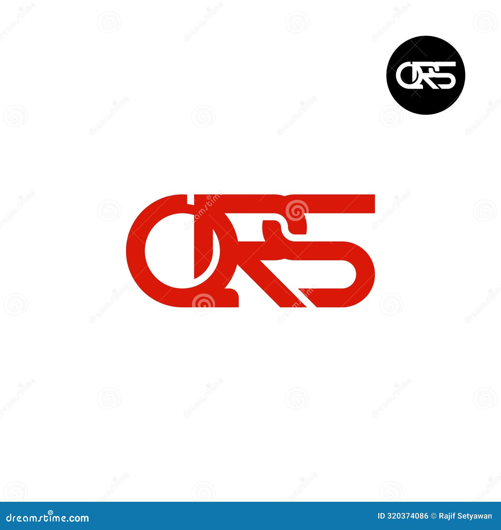 QRS Logo Letter Monogram Design Stock Vector - Illustration of logos ...