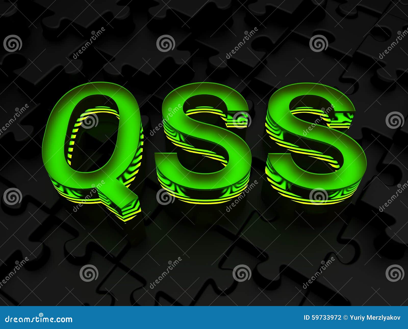 QSS (Quick Security Setup) stock illustration. Illustration of ...