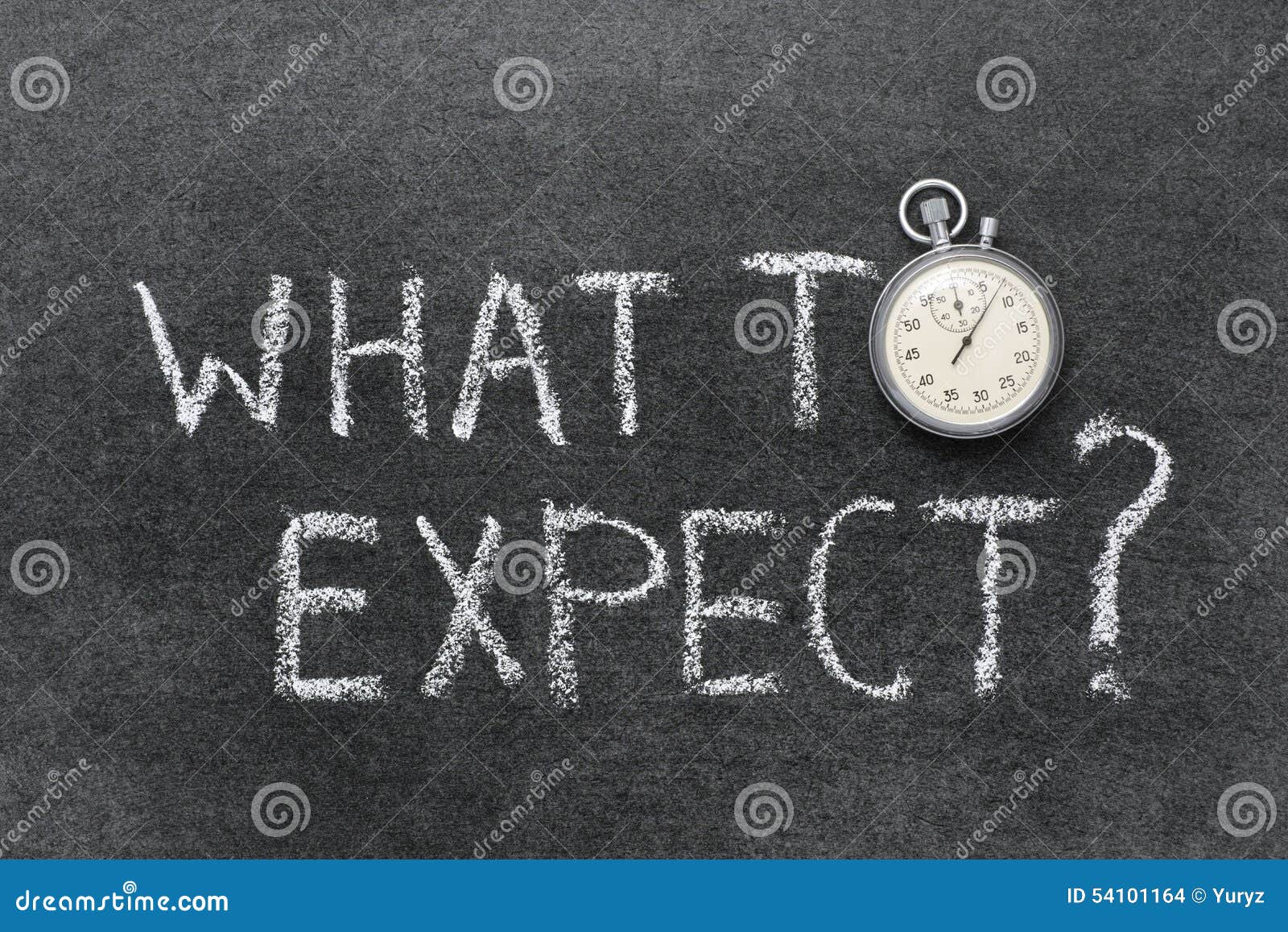 Qué a esperar foto de archivo. Imagen de reloj, futuro - 54101164