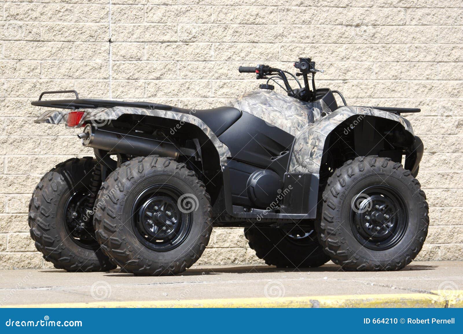 Quad stock photo. Image of quad, camo, camouflage, hunter - 664210