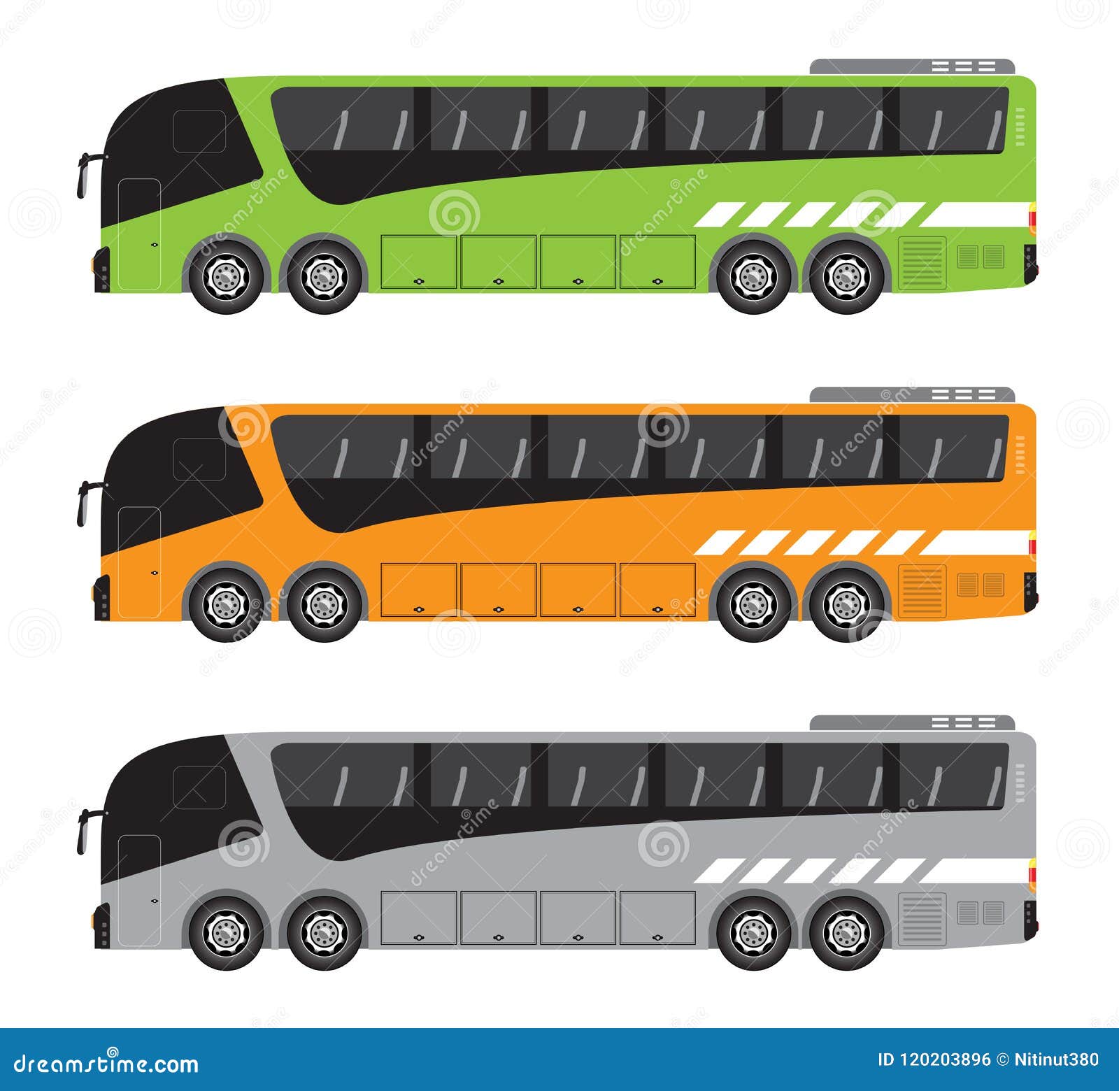 10 Wheel Bus Vector and Illustration Stock Illustration - Illustration ...