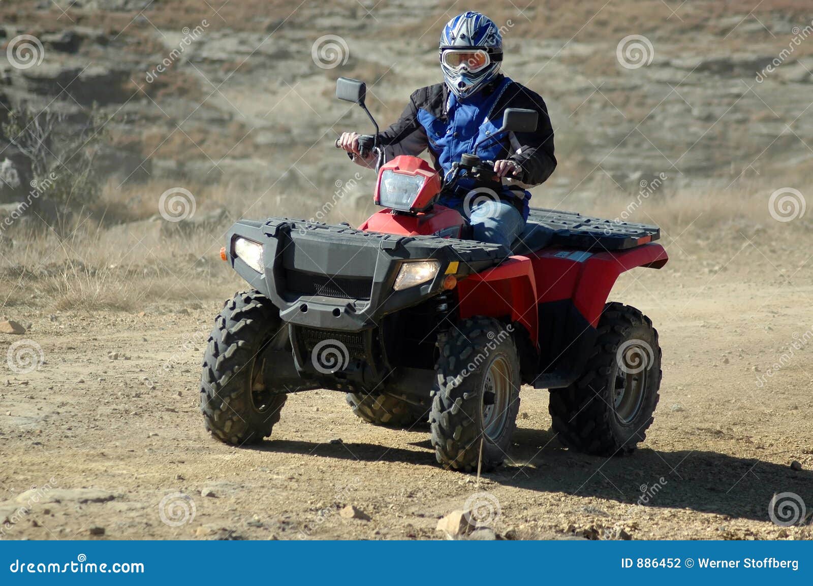 Quad Bike stock photo. Image of pleasure, motorcycle, outdoors - 886452