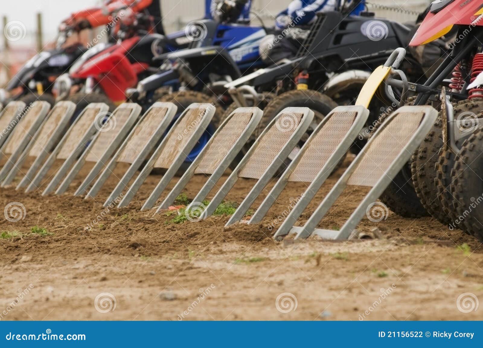 Quad Bike Racing stock photo. Image of start, dirt, racing - 21156522