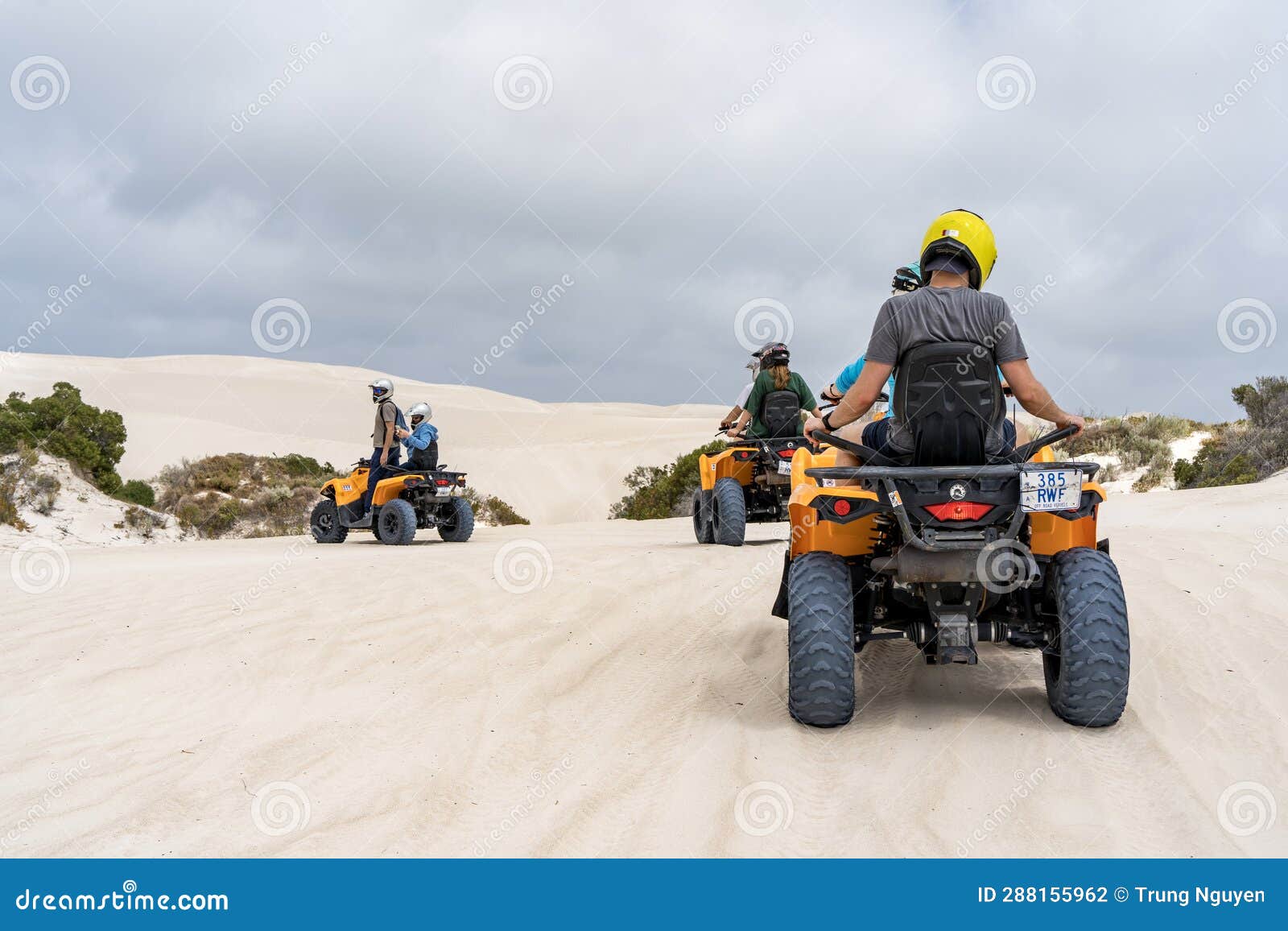 Quad Biking at Lancelin Sand Dunes Editorial Photography - Image of ...