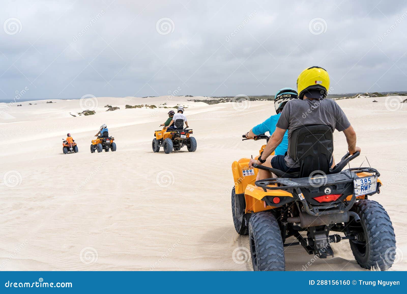 Quad Biking at Lancelin Sand Dunes Editorial Image - Image of ...