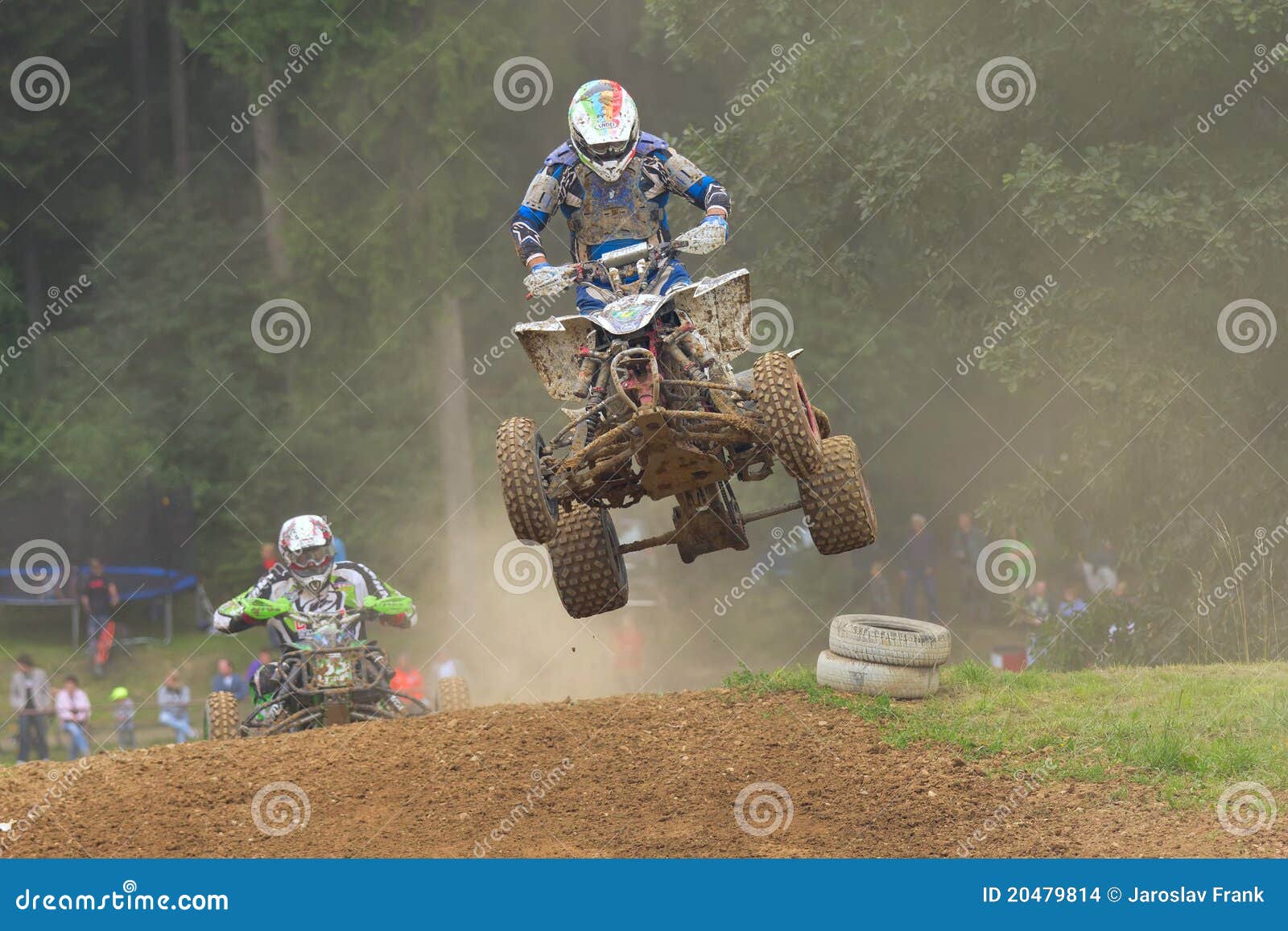 Quad jump editorial stock image. Image of europe, adventure - 20479814
