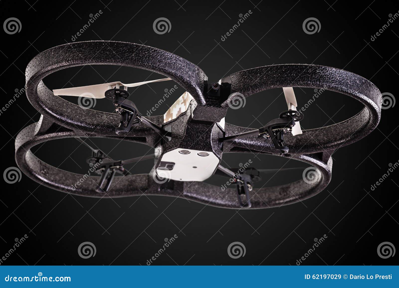 Quad rotor drone stock image. Image of operated, quadcopter - 62197029