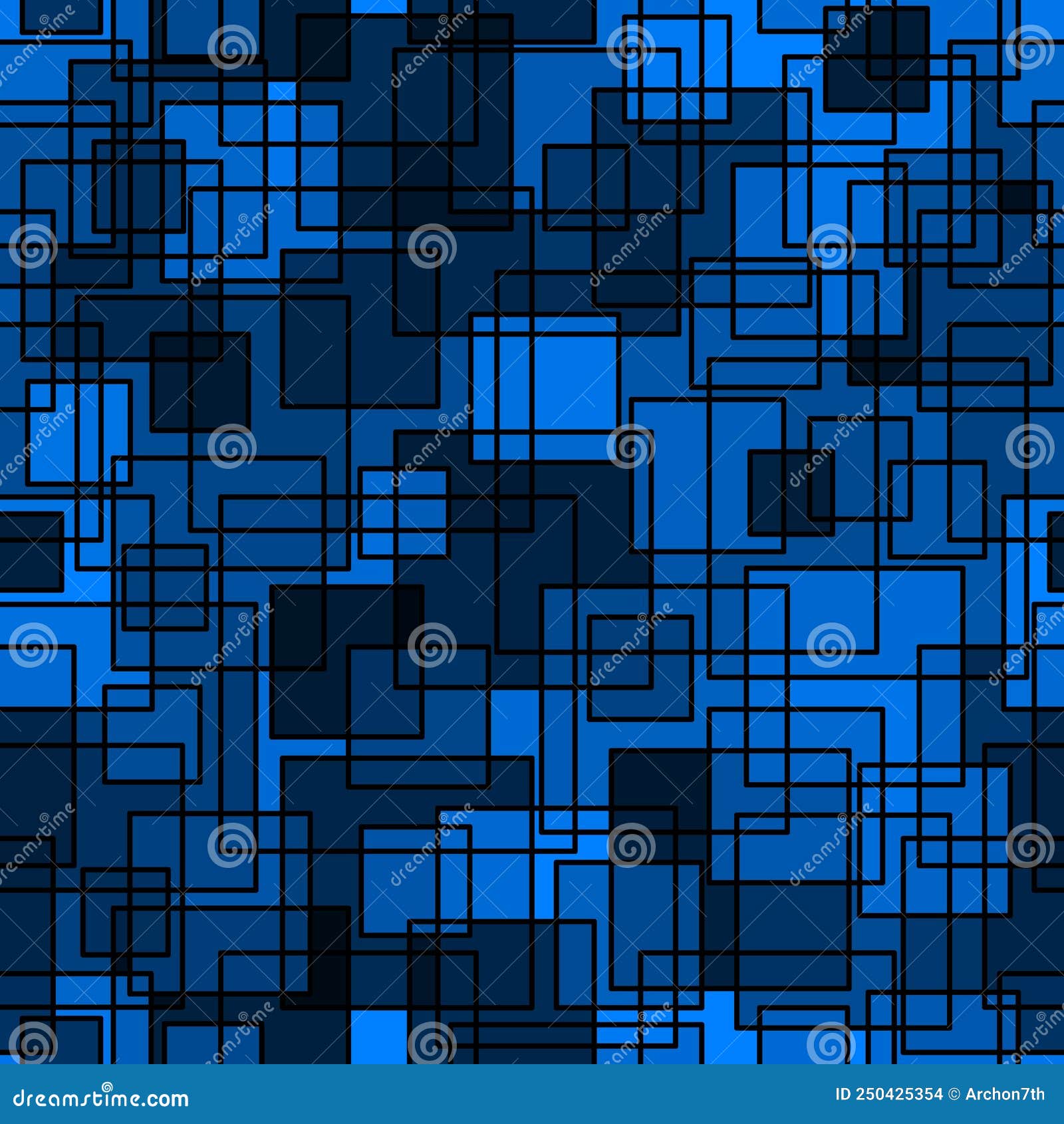 Quad Seamless Pattern. Repeated Overlap Hexagon Motif Texture Print ...