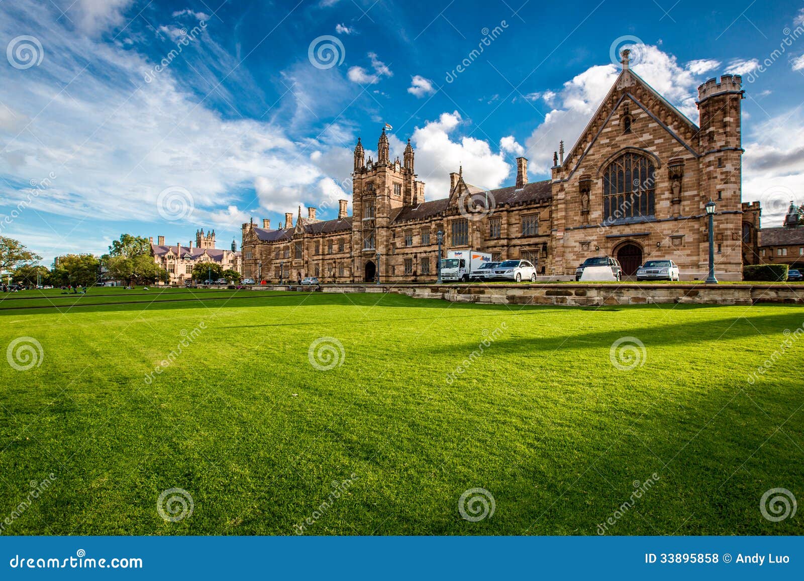 The Quadrangle editorial stock photo. Image of landmarks - 33895858