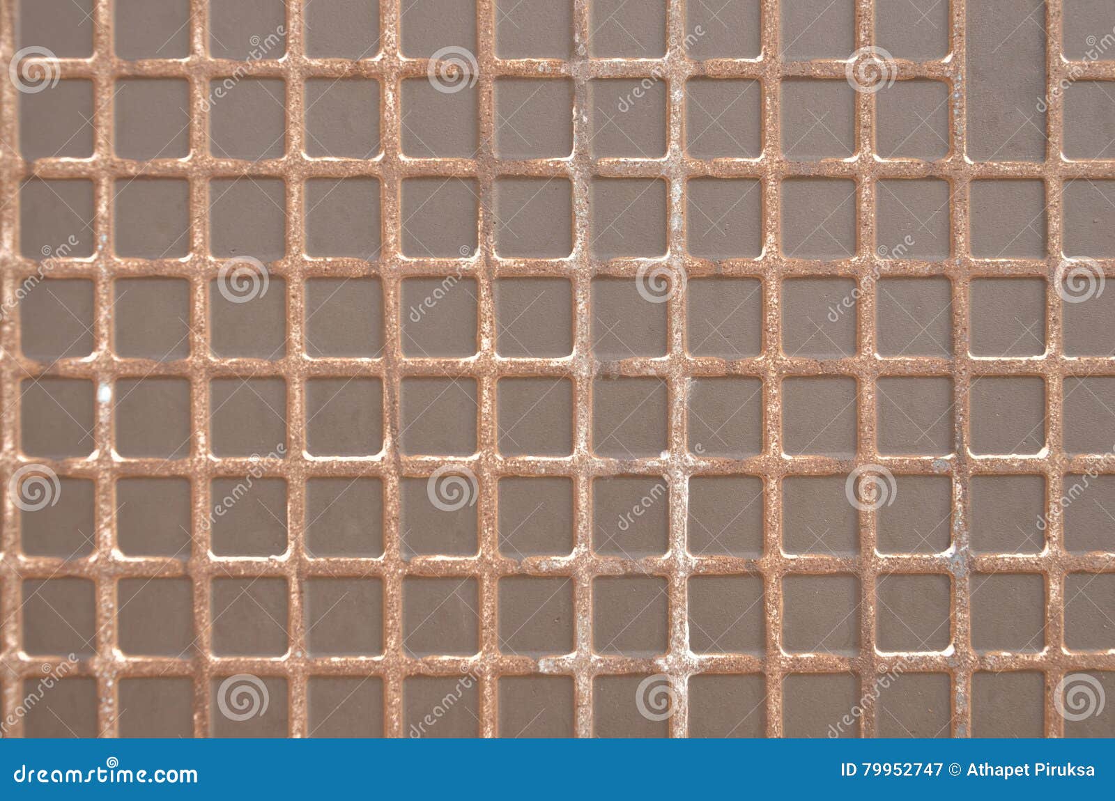 Quadrangle Tables on Ceramic Back Side Stock Image - Image of dirty ...