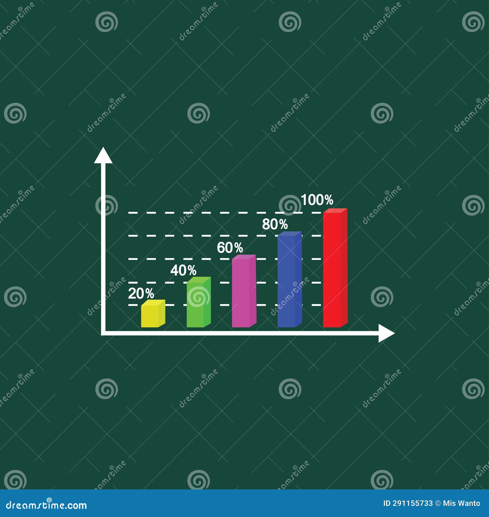 Quadrant Concept Diagram Logo Illustration Stock Illustration ...