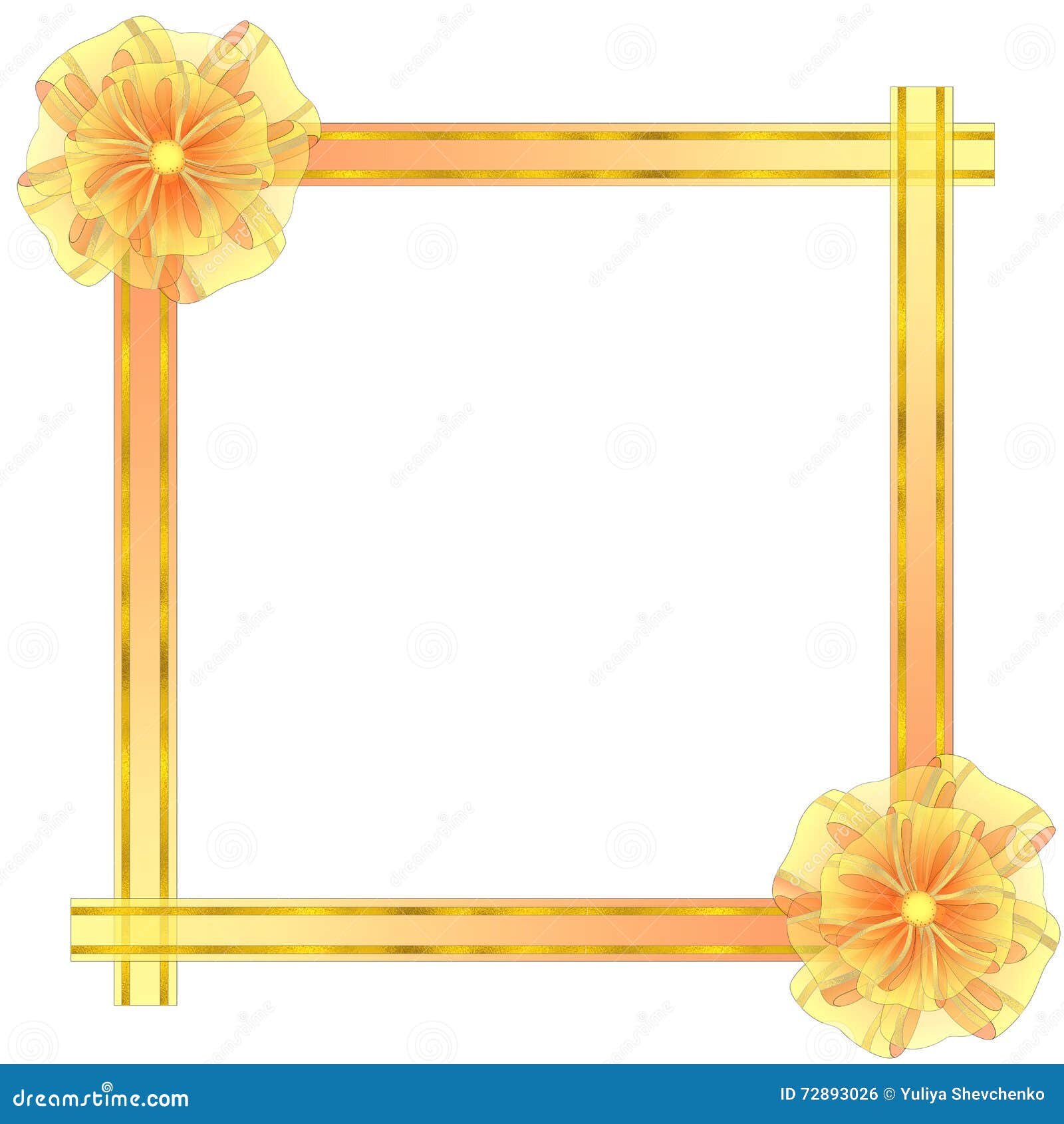 Quadratischer Rahmen Mit Bogen Vektor Abbildung - Illustration von ...
