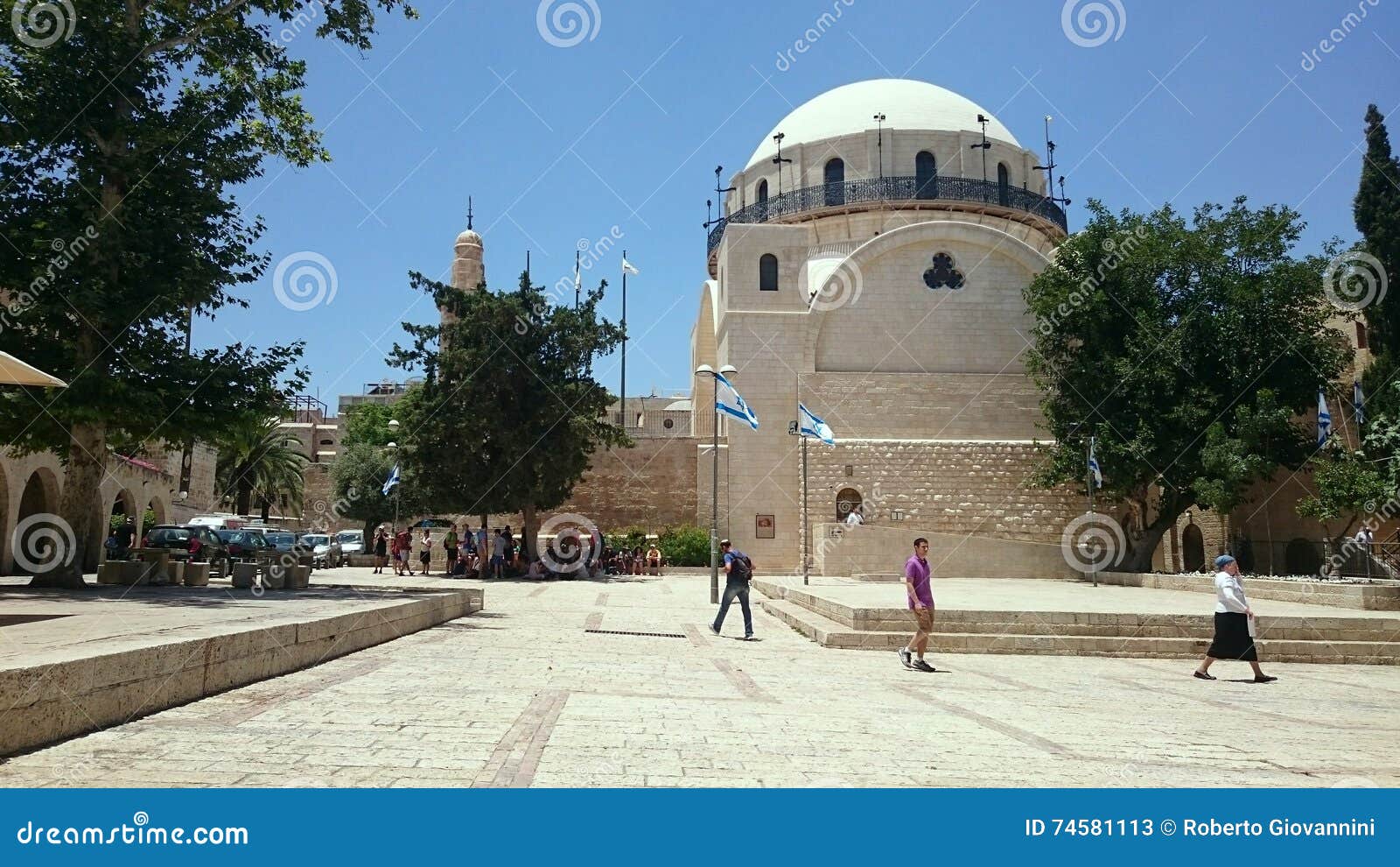 Quadrato E Sinagoga Di Hurva a Gerusalemme Fotografia Stock Editoriale ...
