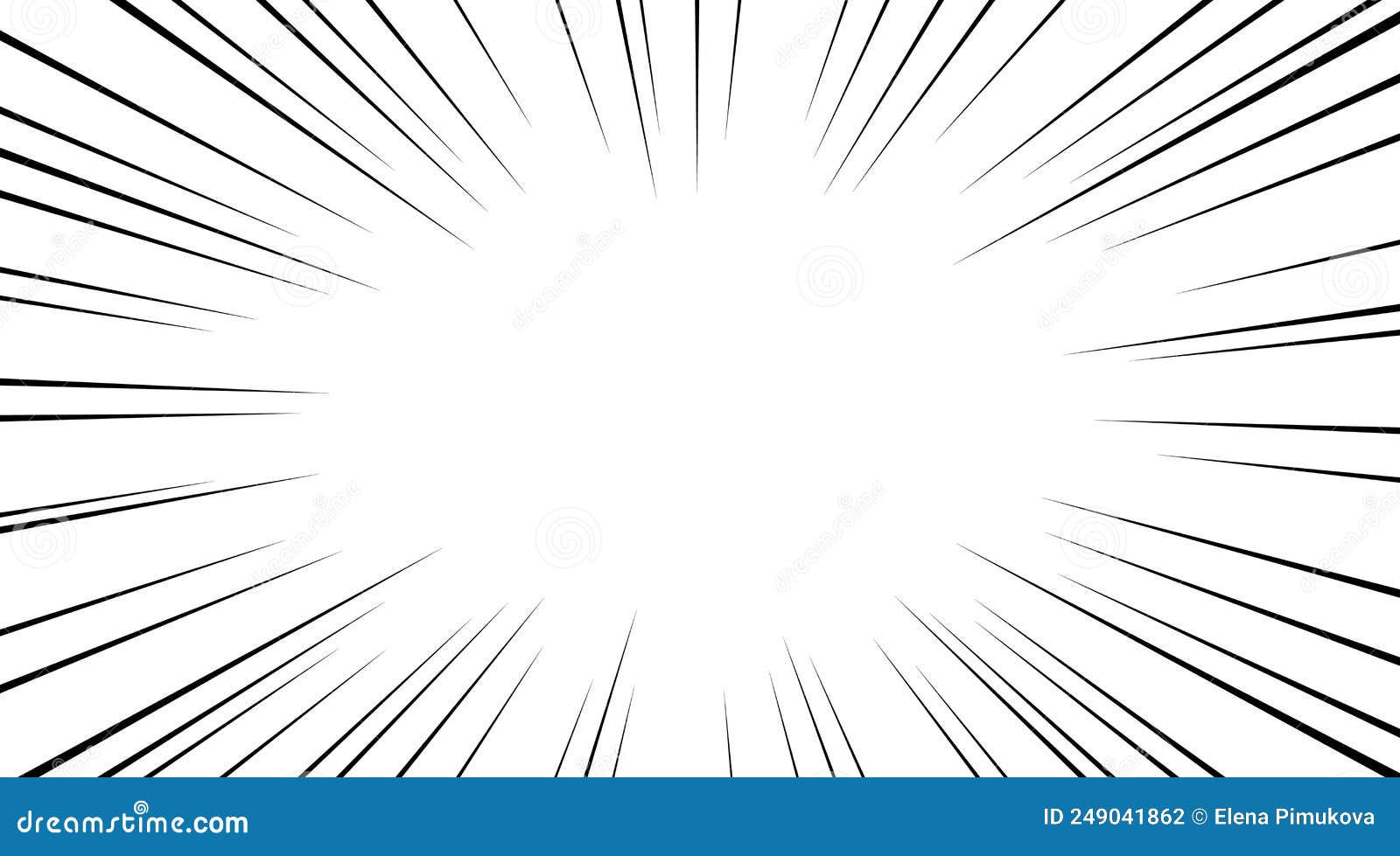 Quadro De Intermitência De Velocidade Do Manga Linhas De Velocidade De