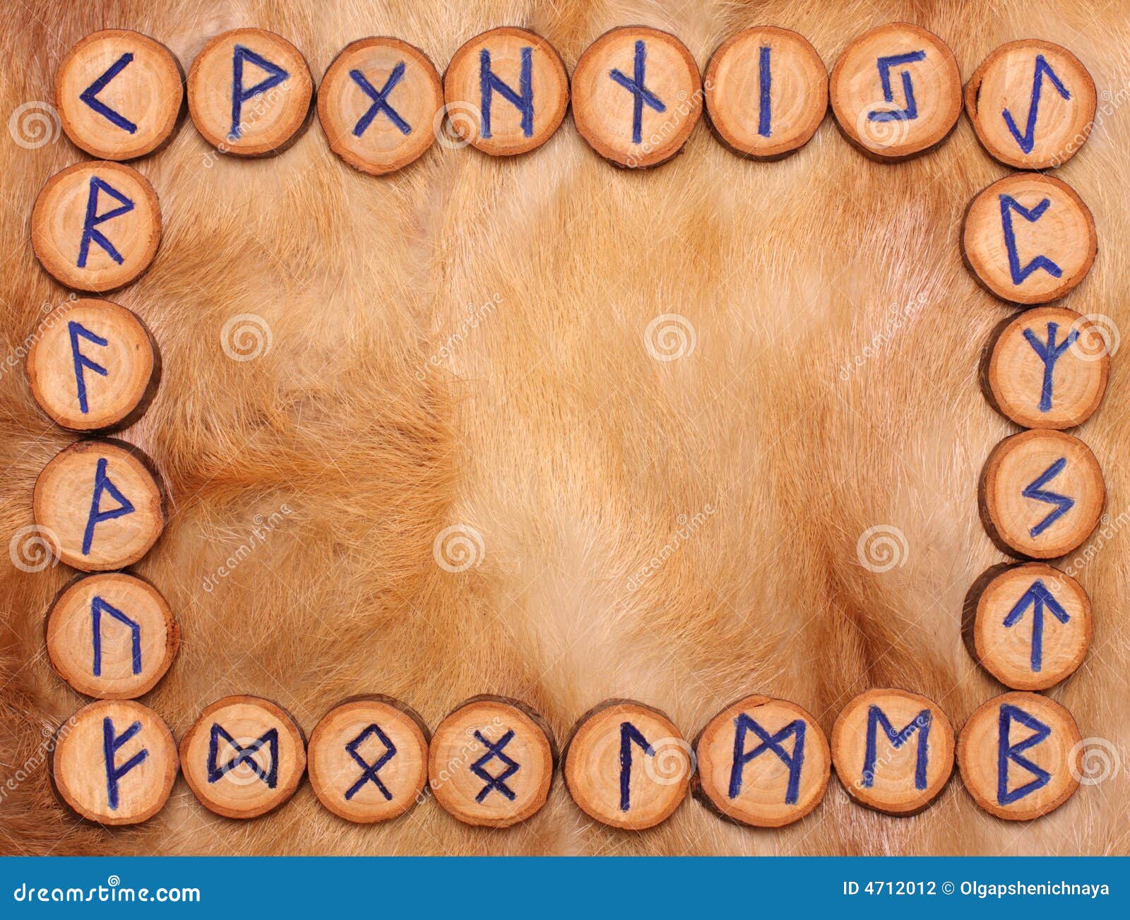 Quadro dos runes foto de stock. Imagem de horizontal, pedido - 4712012