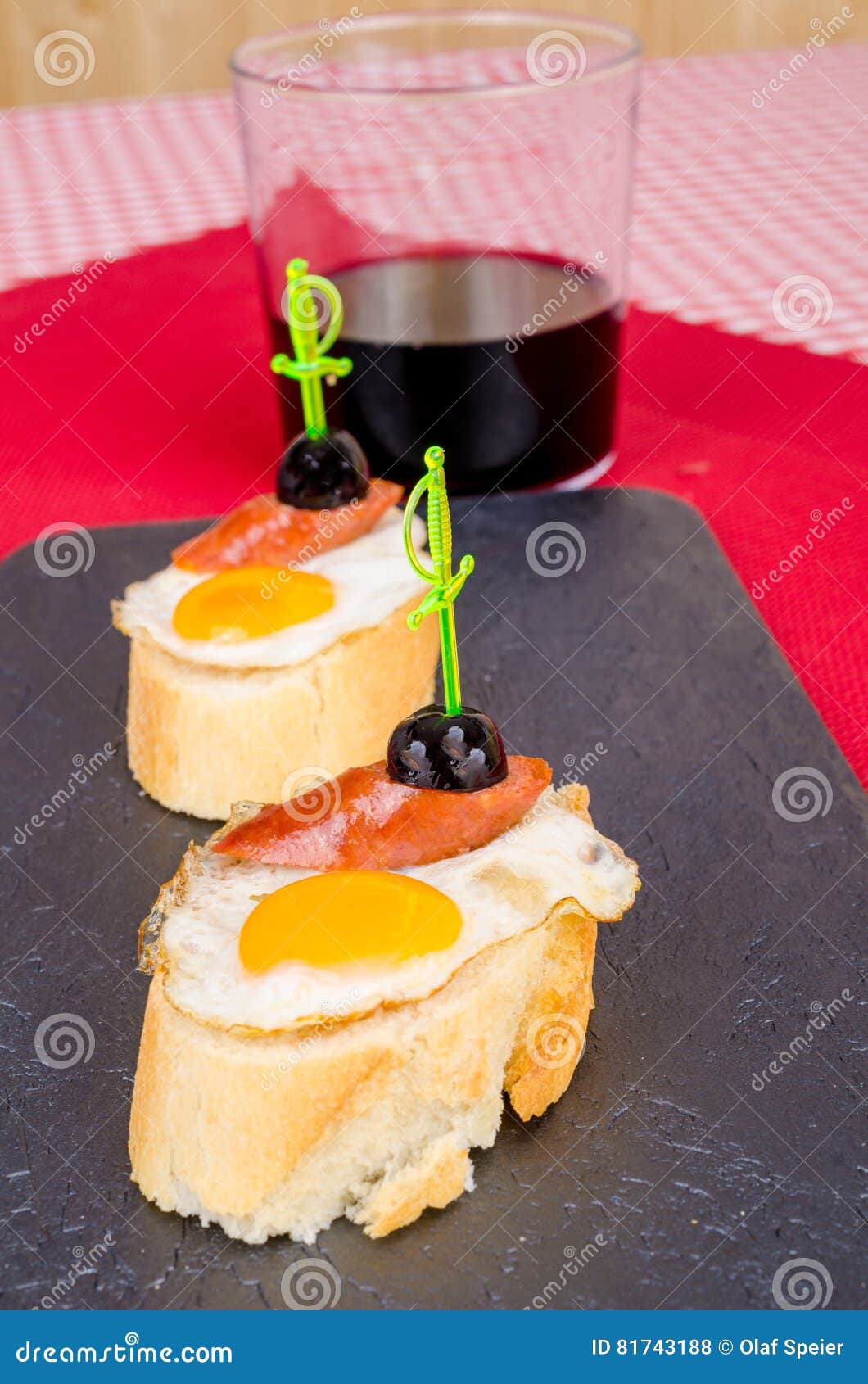 Quail egg tapa stock photo. Image of andalusian, cuisine - 81743188