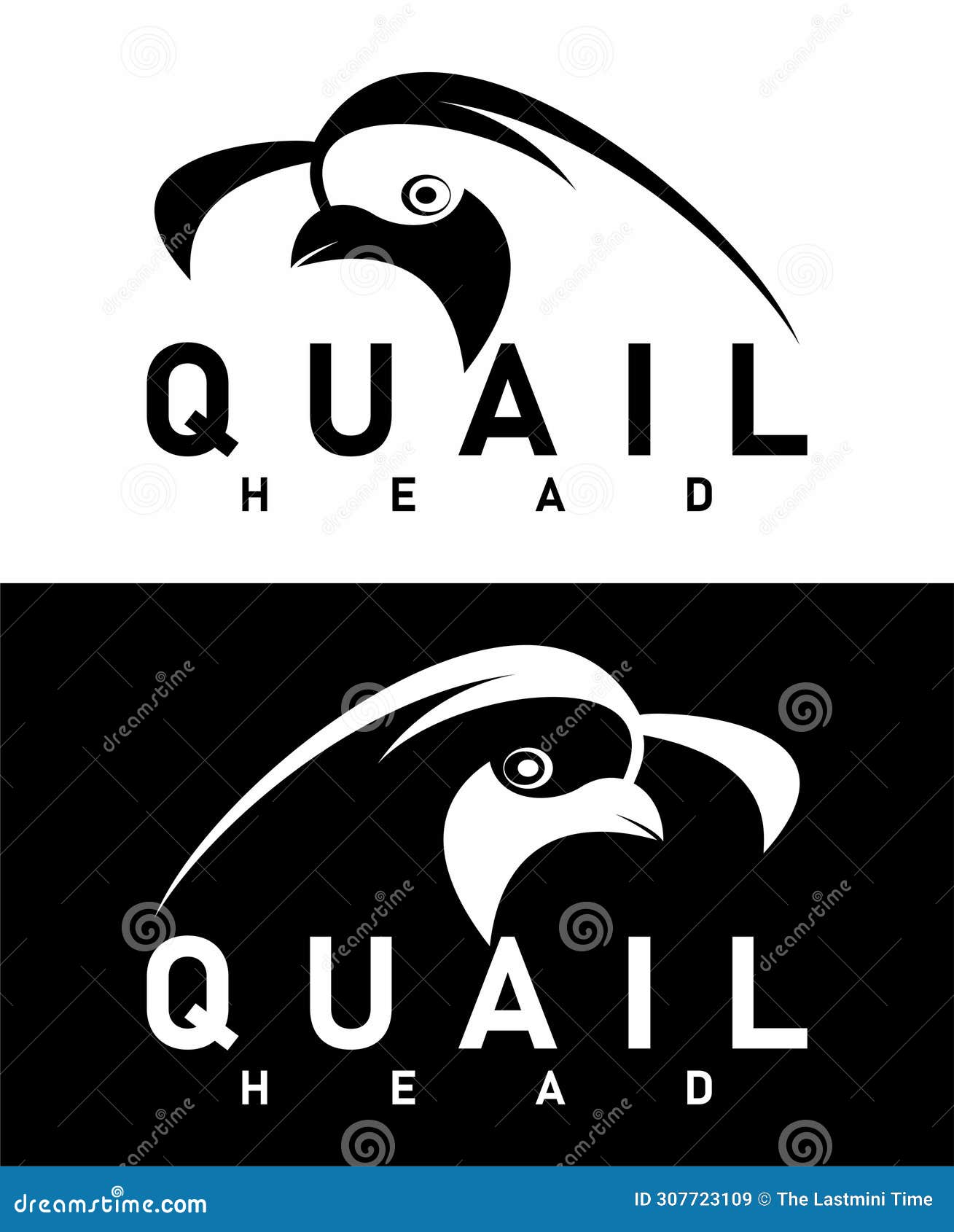 Quail Head Bird Logo Brand Design Vector Stock Vector - Illustration of ...