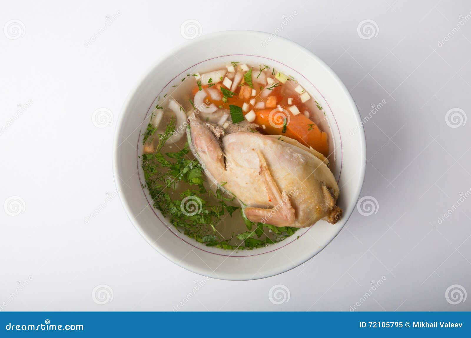Quail soup in a bowl stock image. Image of food, mutton - 72105795