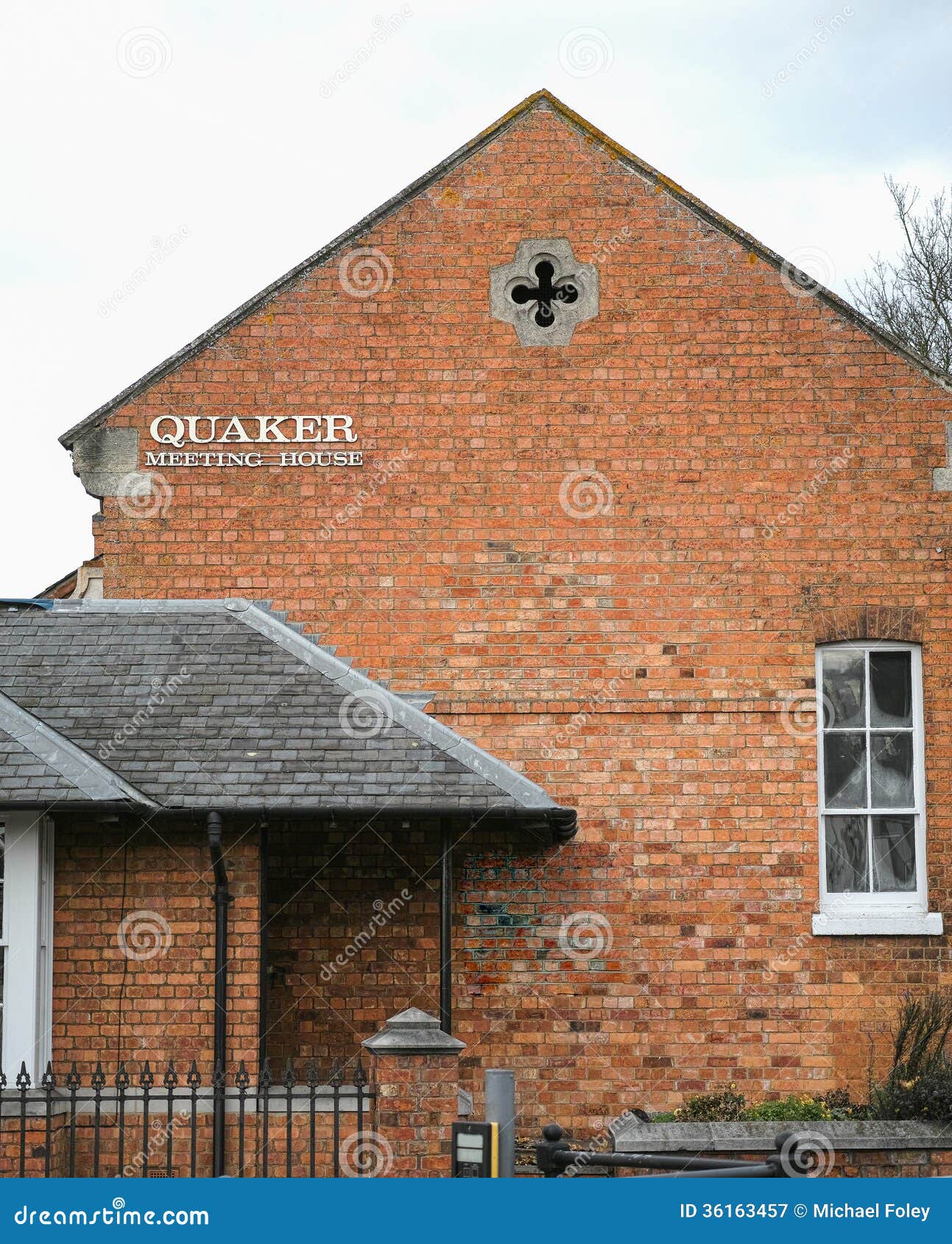 Quaker stock image. Image of house, plain, brick, simple - 36163457