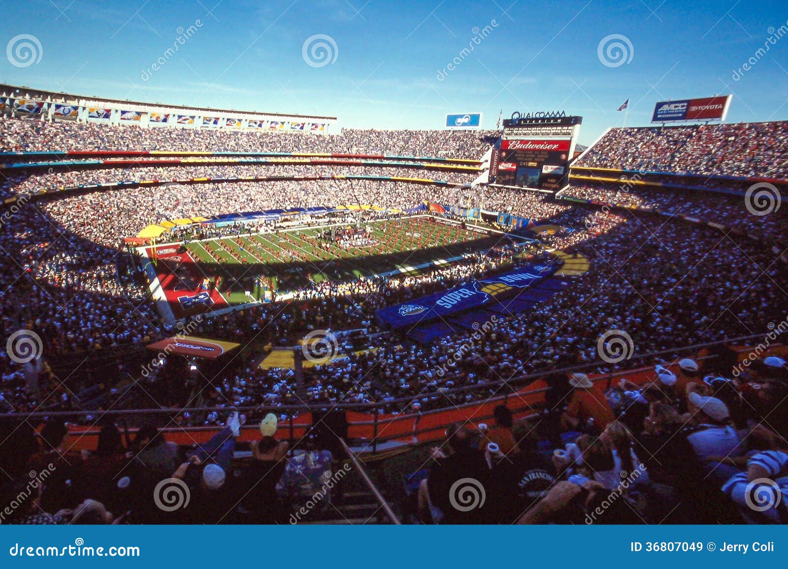 Qualcomm Stadium San Diego, CA Imagem de Stock Editorial - Imagem de ...