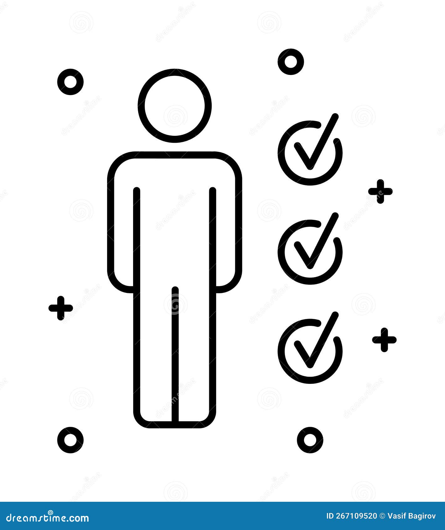 Qualification, Edication, Line Vector Icon on Transparent Background ...