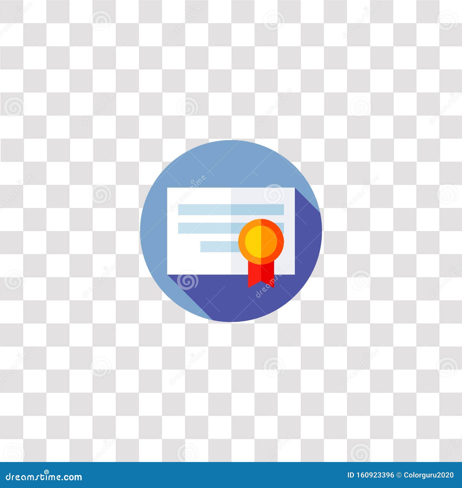 Qualification Icon Sign and Symbol. Qualification Color Icon for ...