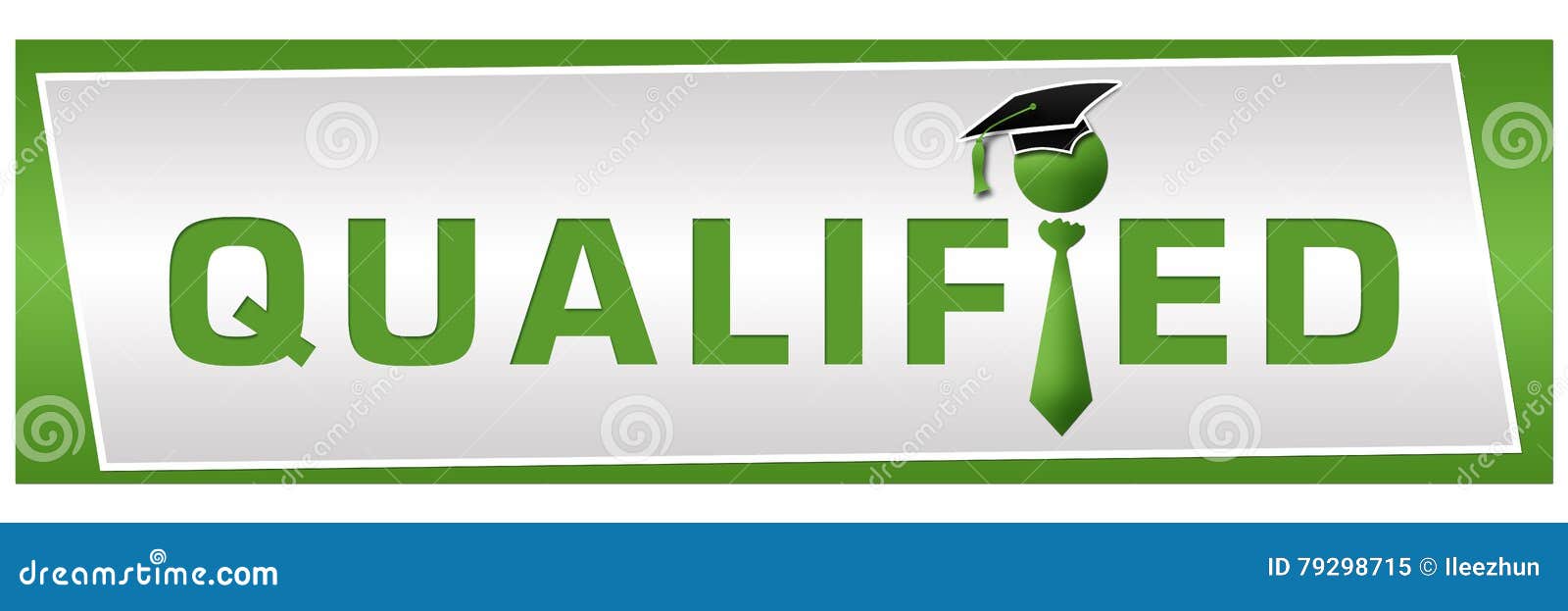 Qualified Green Tick Rubber Stamp Cartoon Vector | CartoonDealer.com ...