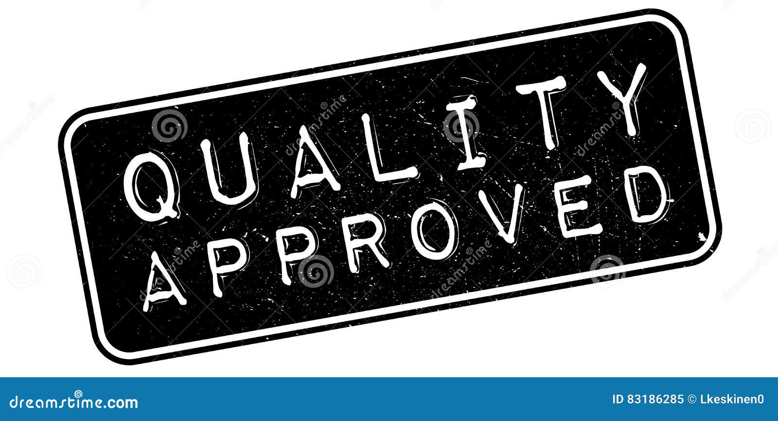 Quality Approved Rubber Stamp Stock Illustration - Illustration of ...