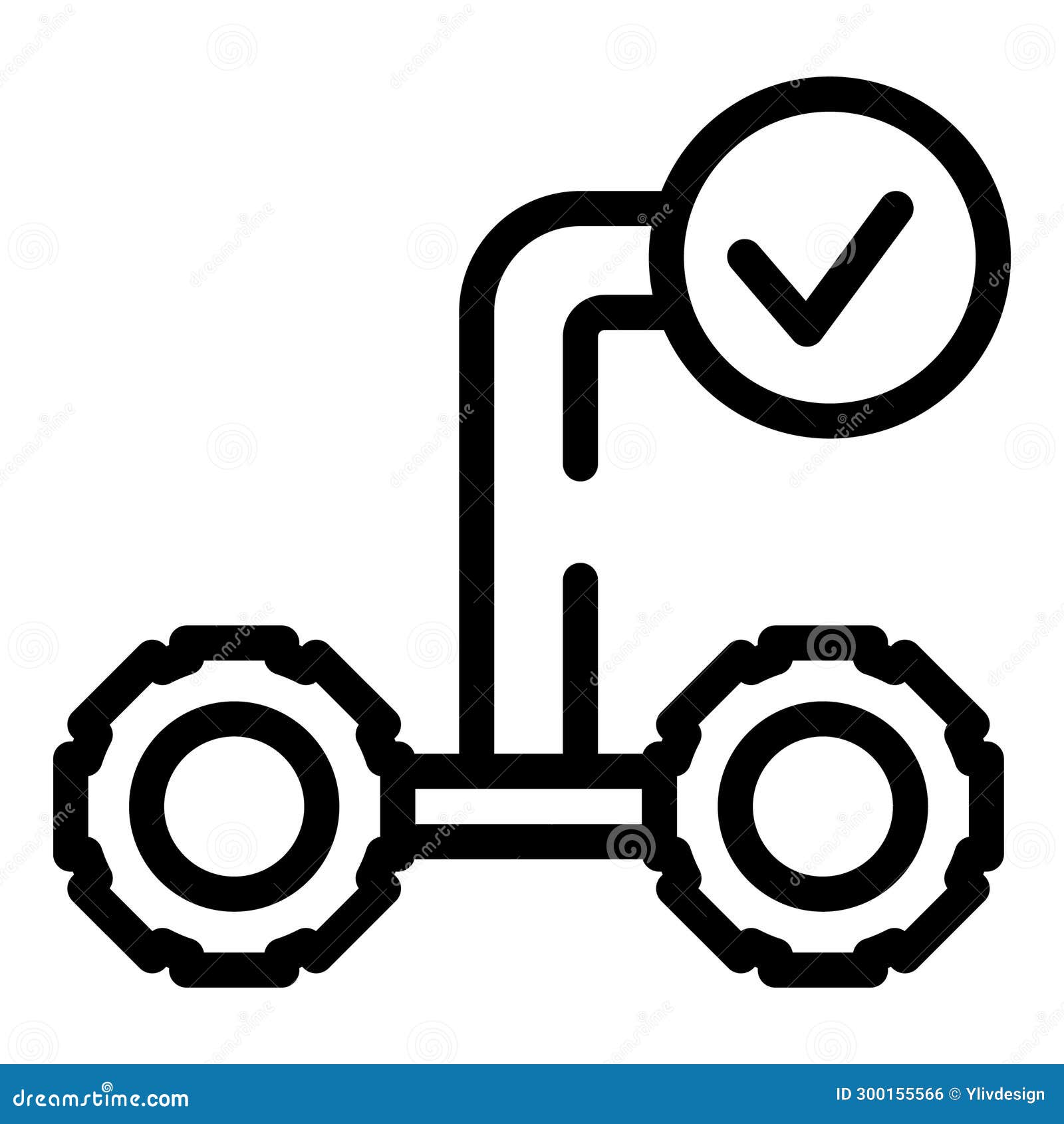 Quality Assurance Check Icon Outline Vector. Beta Version Testing Stock ...