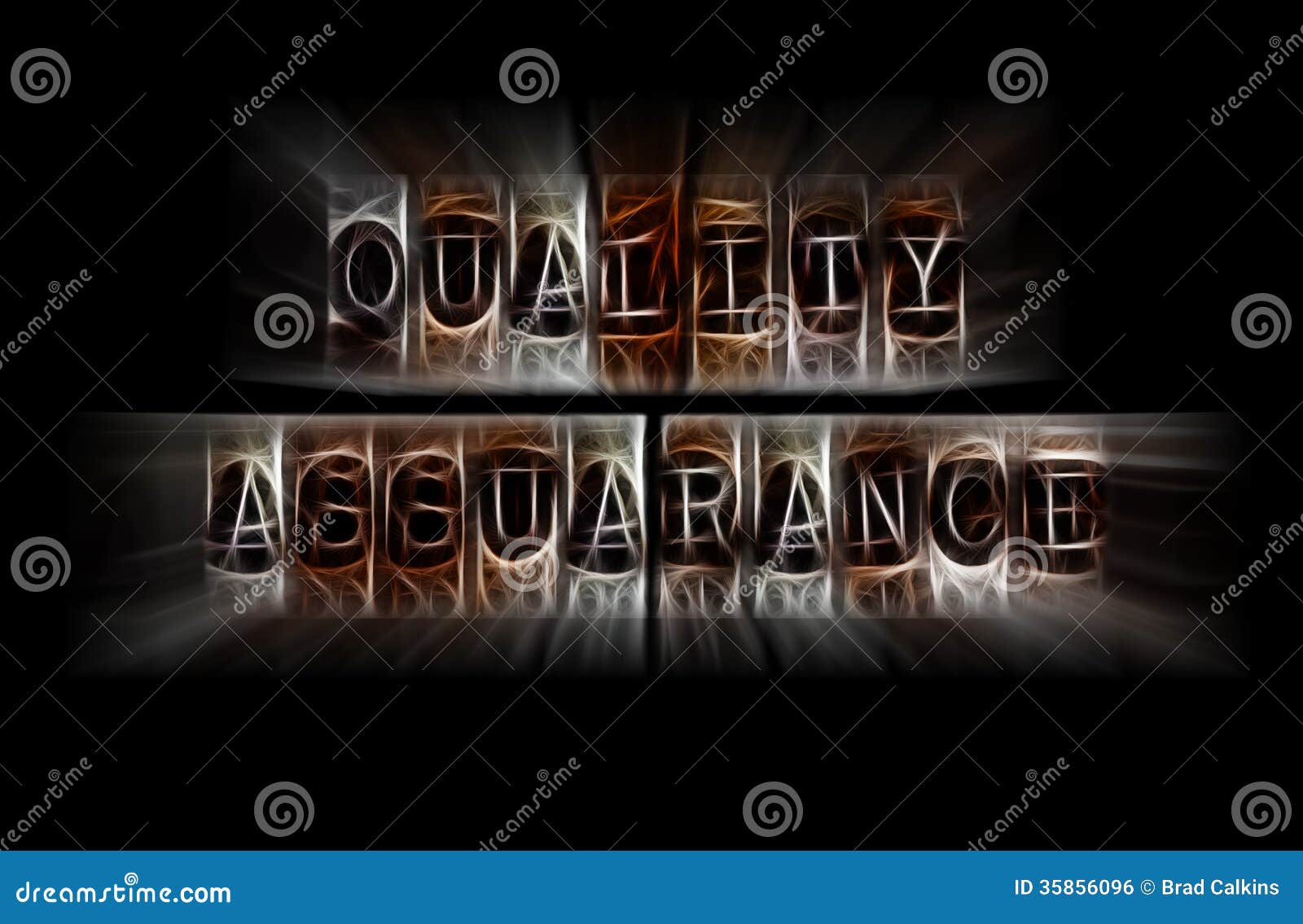 Quality assurance concept stock illustration. Illustration of ...