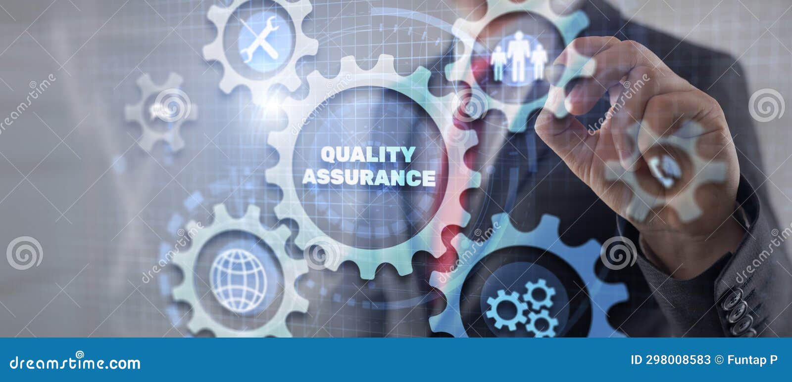 Quality Assurance Guarantee Standards Quality Control Concept Stock ...