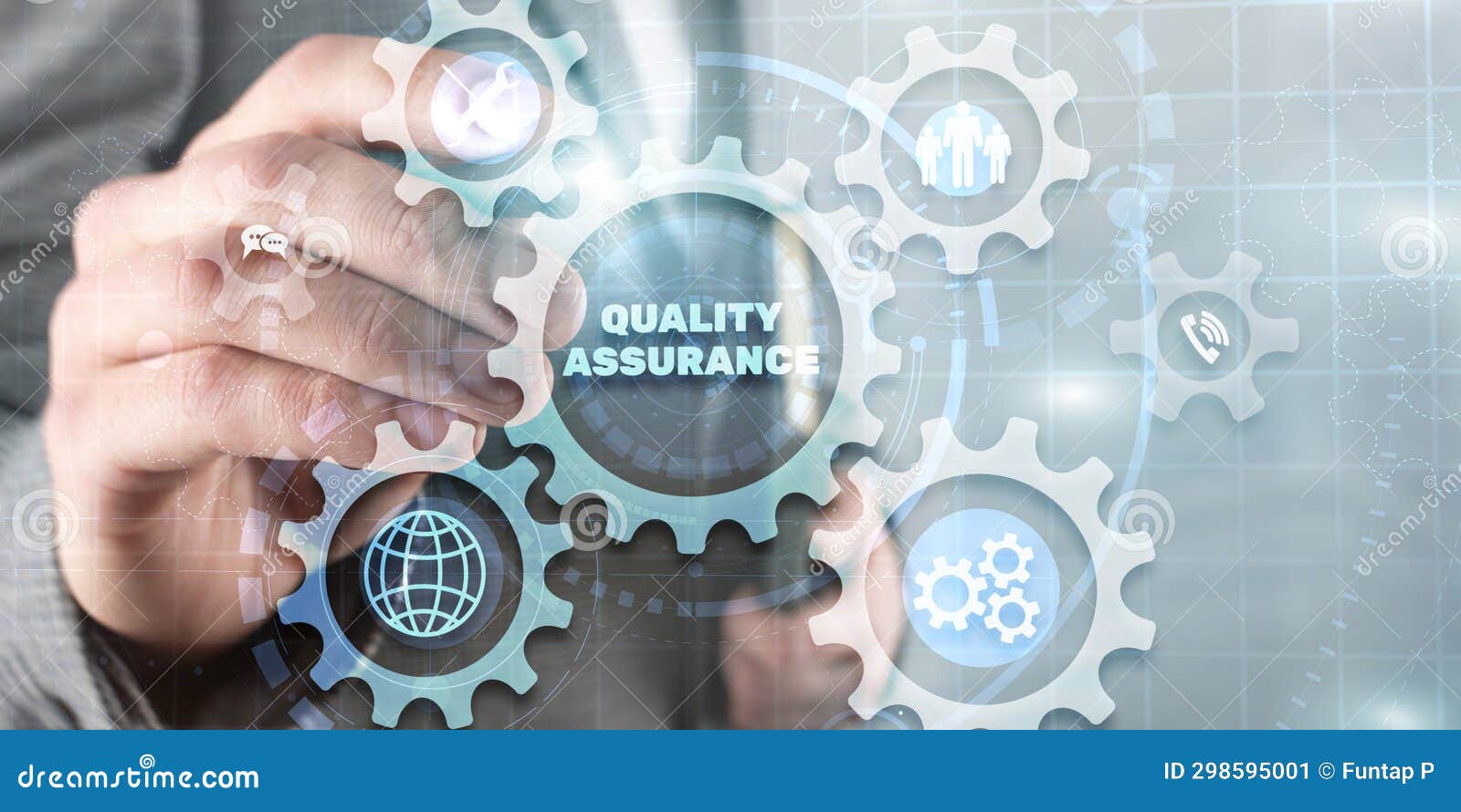 Quality Assurance Guarantee Standards Quality Control Concept Stock ...