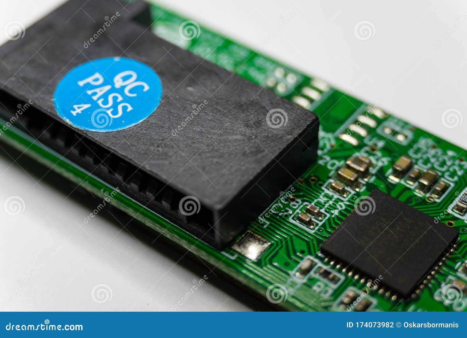 Quality Assurance Label From Consumer Electronics Assembly Industry ...