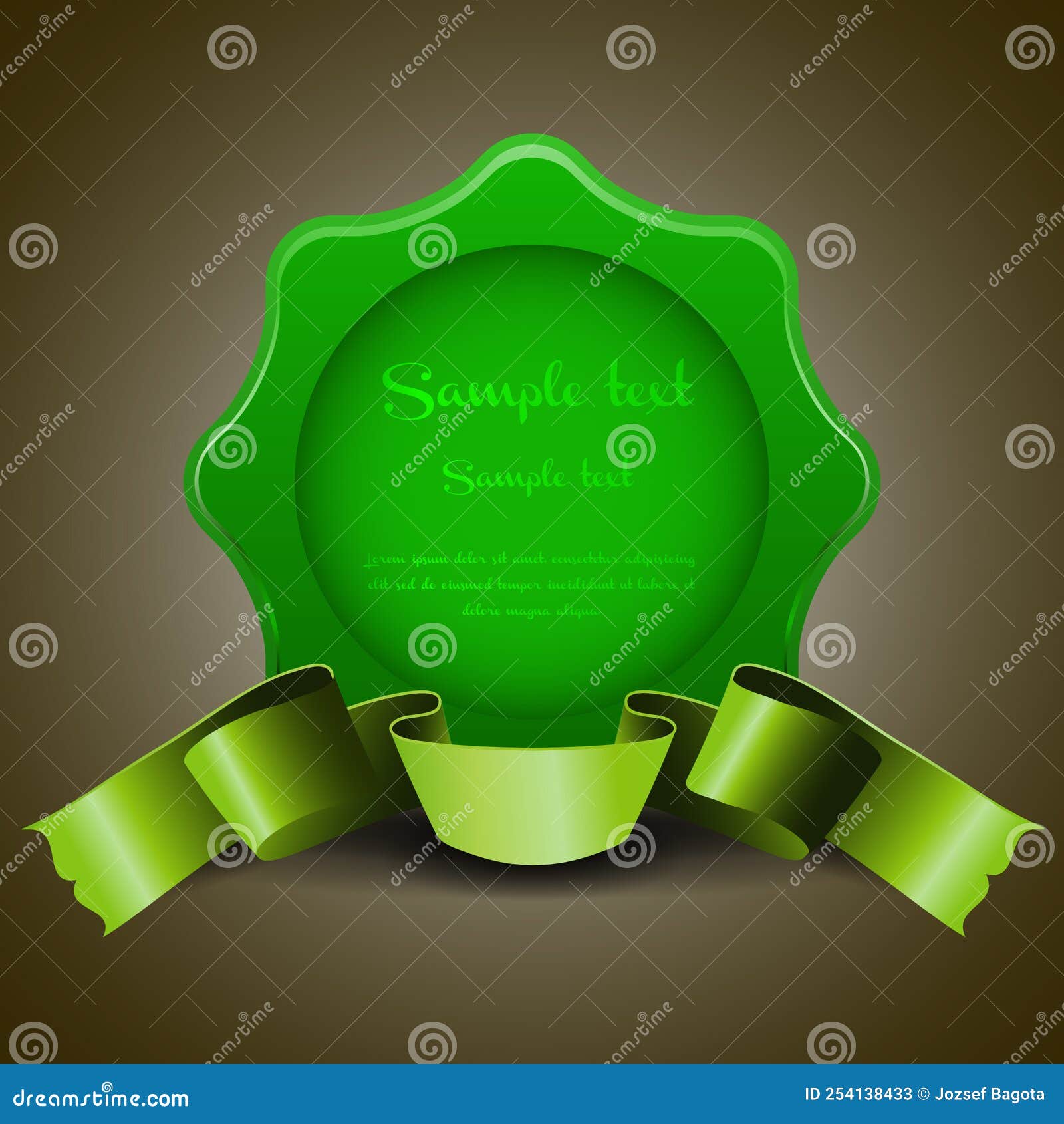 Quality Assurance Label Template Stock Vector - Illustration of premium ...