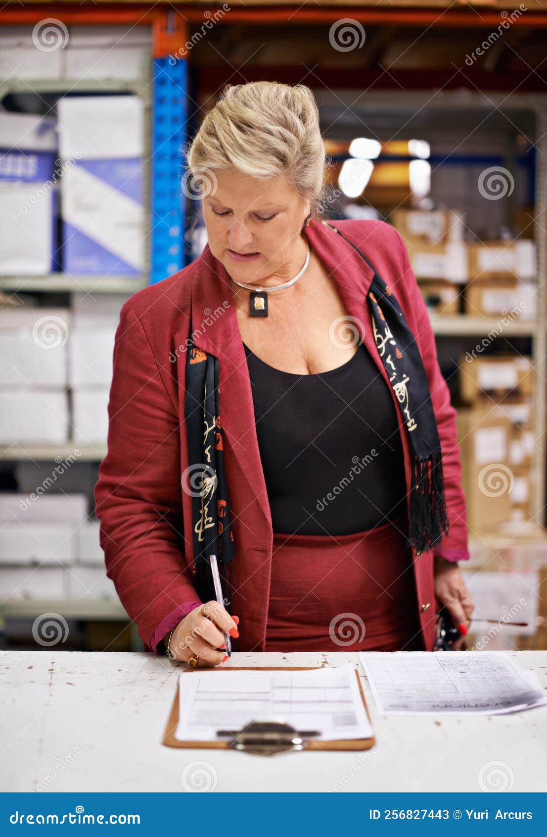 Quality Assurance is a Task I Take Seriously. a Woman in Distribution ...