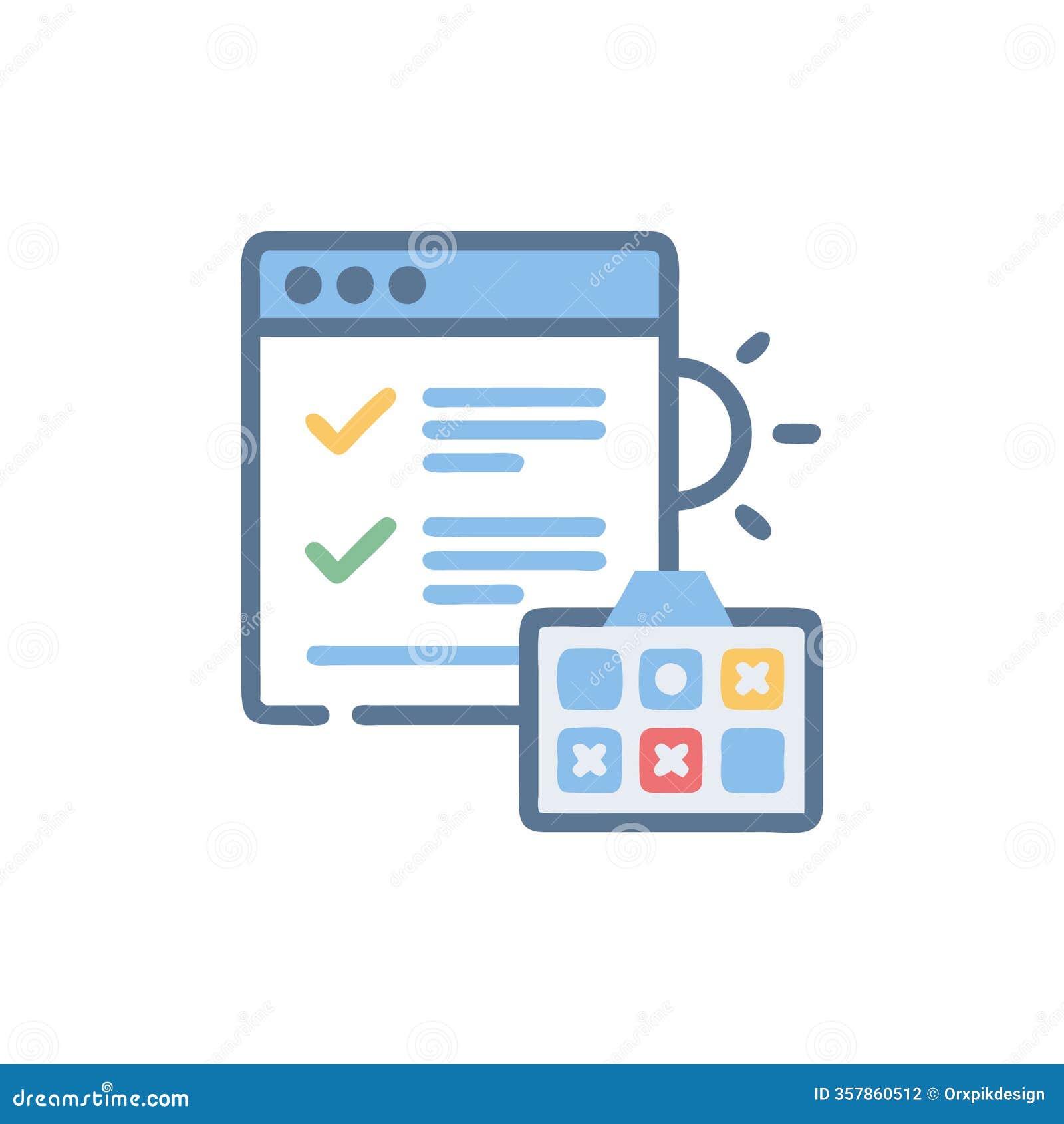Quality Assurance Testing Icon Stock Illustration - Illustration of ...