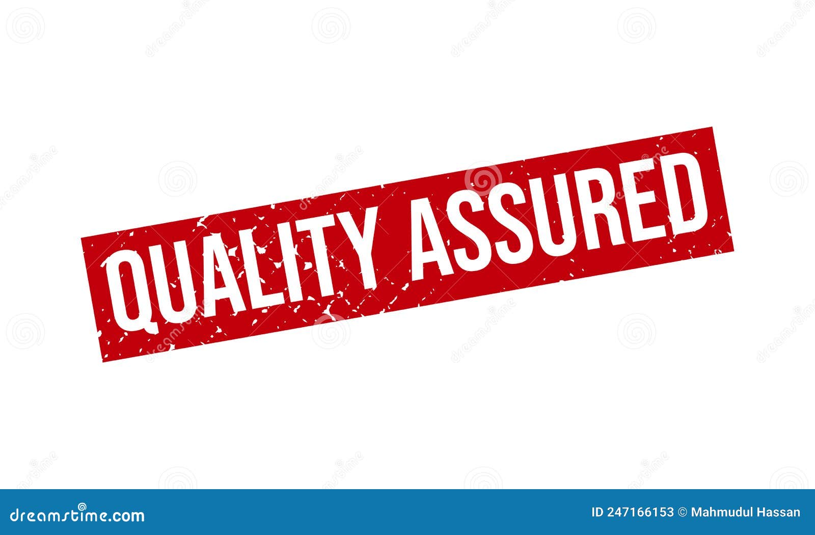 Quality Assured Rubber Stamp. Quality Assured Grunge Stamp Seal Vector ...