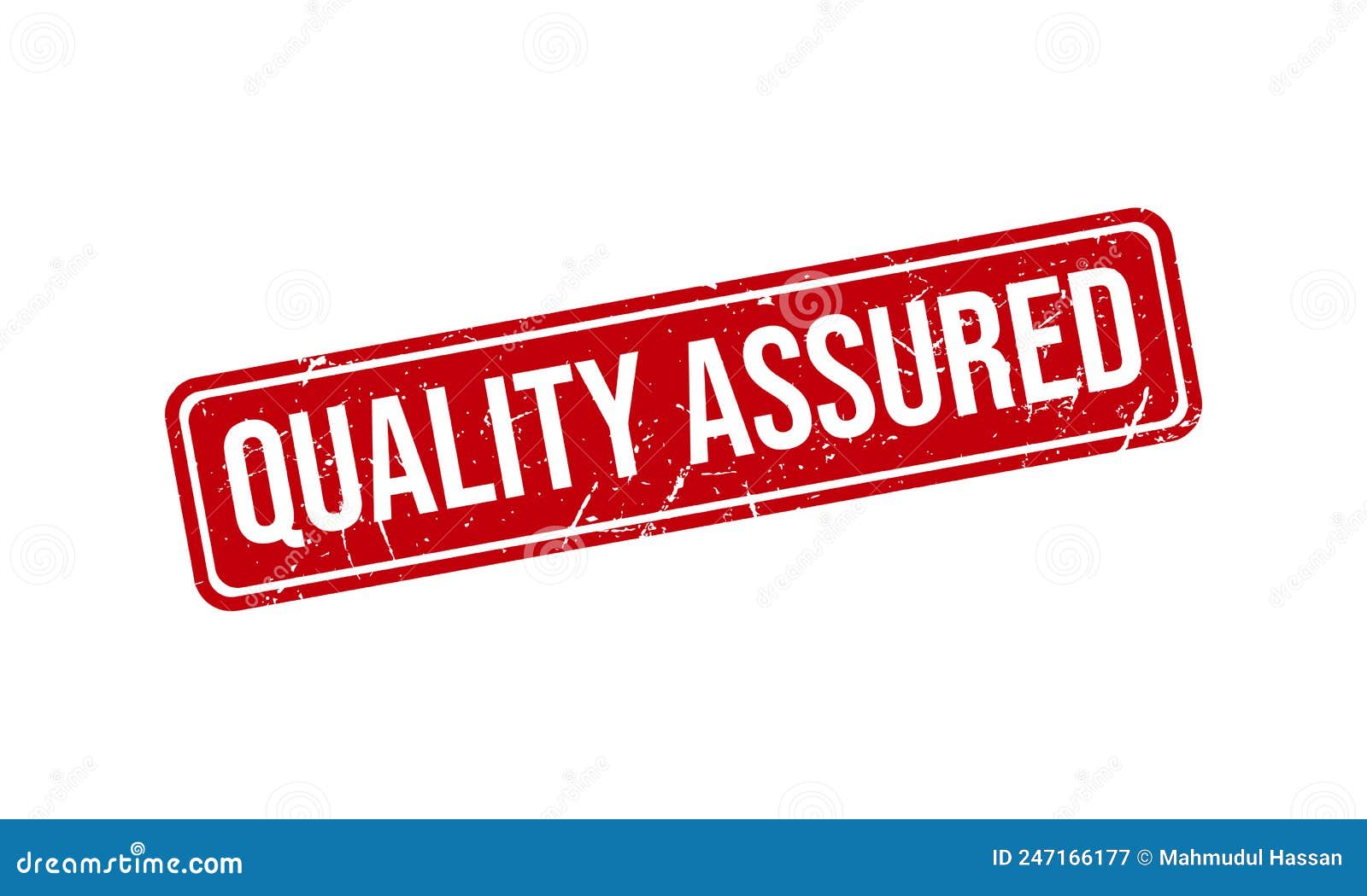 Quality Assured Rubber Stamp. Quality Assured Grunge Stamp Seal Vector ...