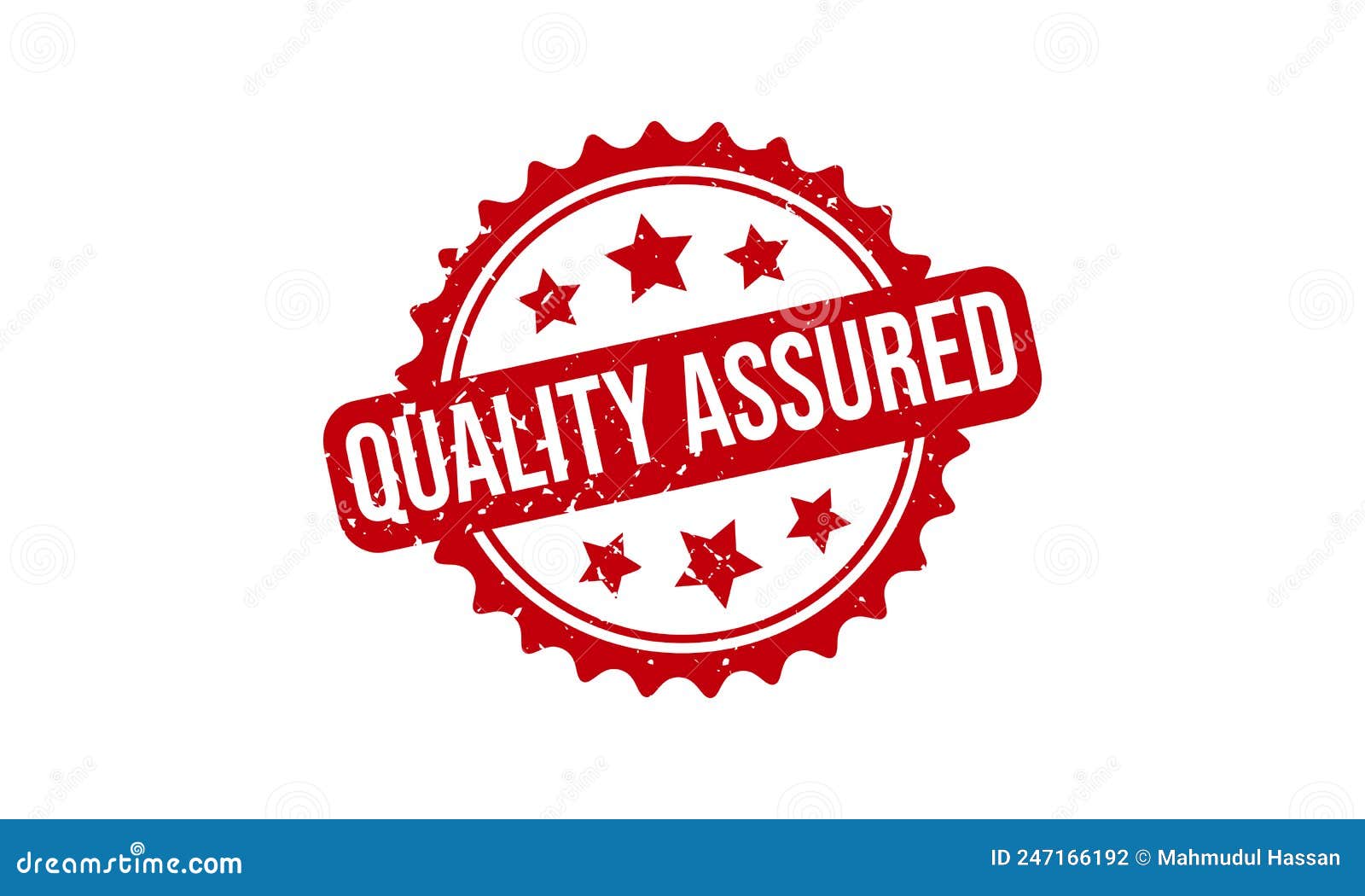 Quality Assured Rubber Stamp. Quality Assured Grunge Stamp Seal Vector ...