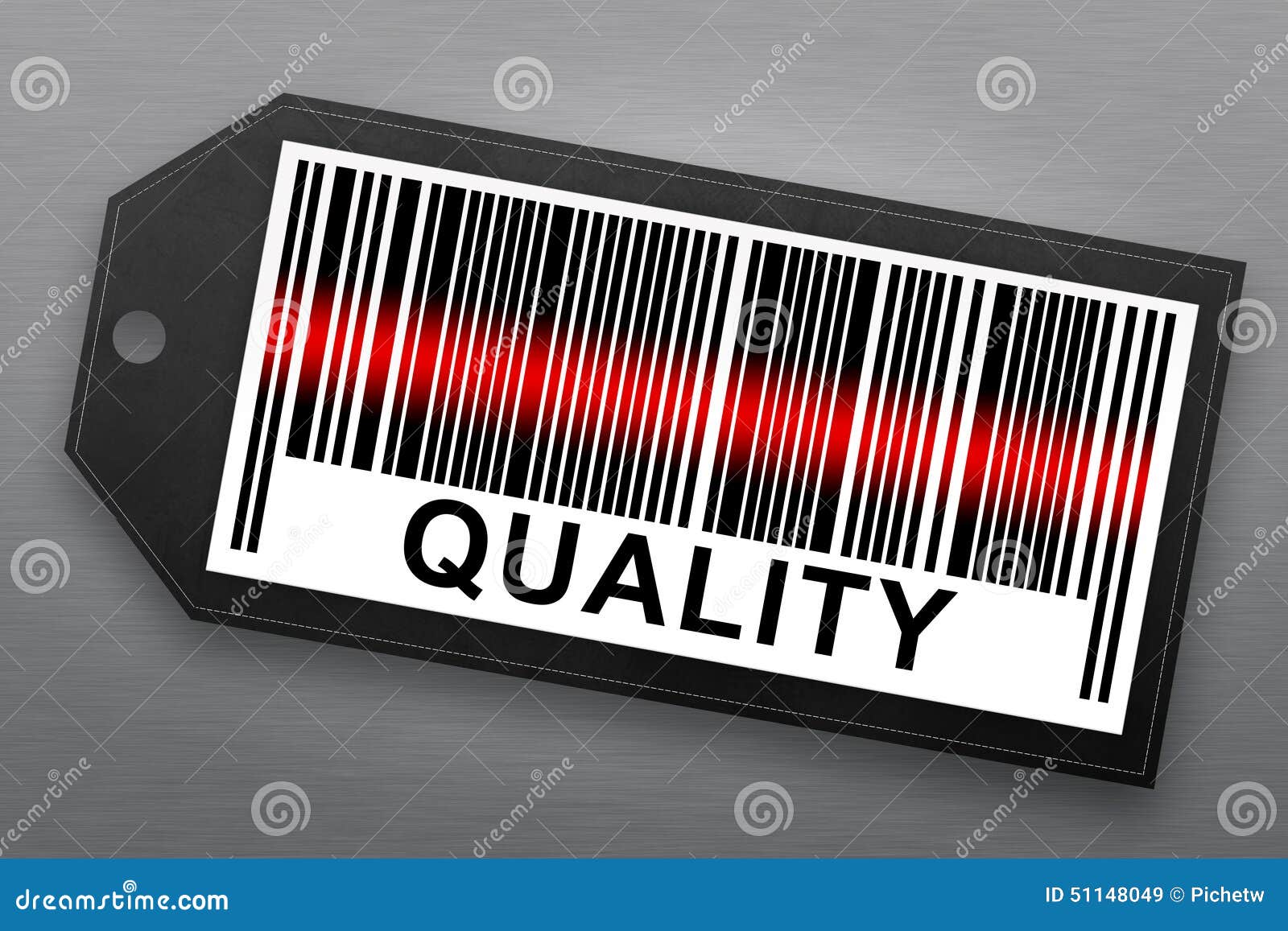 Quality barcode stock illustration. Illustration of perfect - 51148049