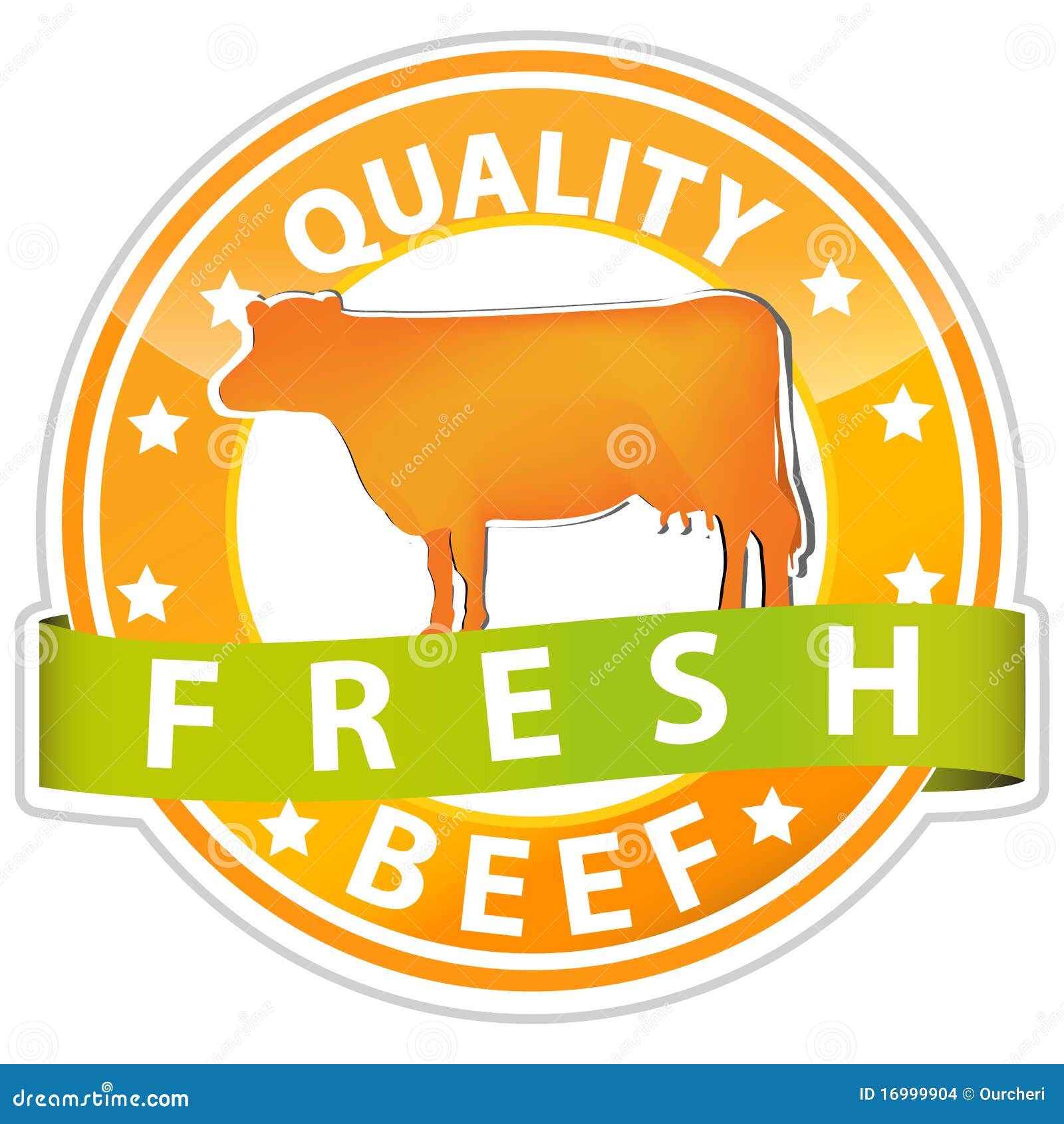 Quality Beef Sign Stock Images - Image: 16999904